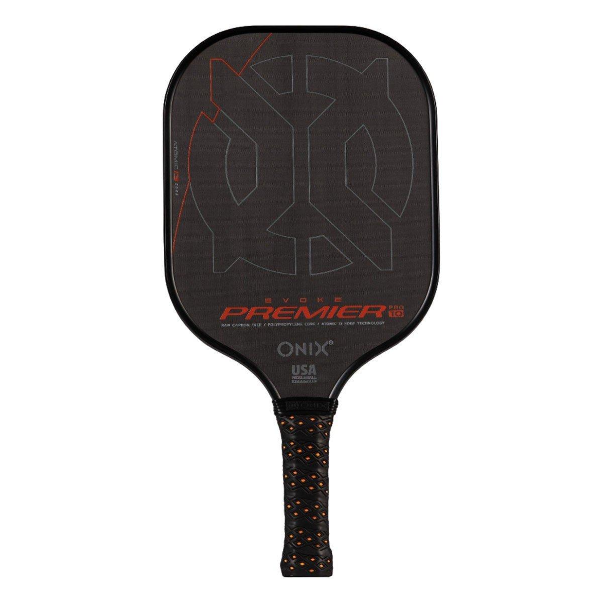 ONIX Evoke Premier Pro Raw Carbon Fiber Pickleball Paddle - Max Power