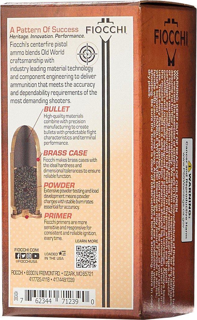 Fiocchi Target Max SCHEELS Exclusive 380 ACP Handgun Ammunition 100 ...