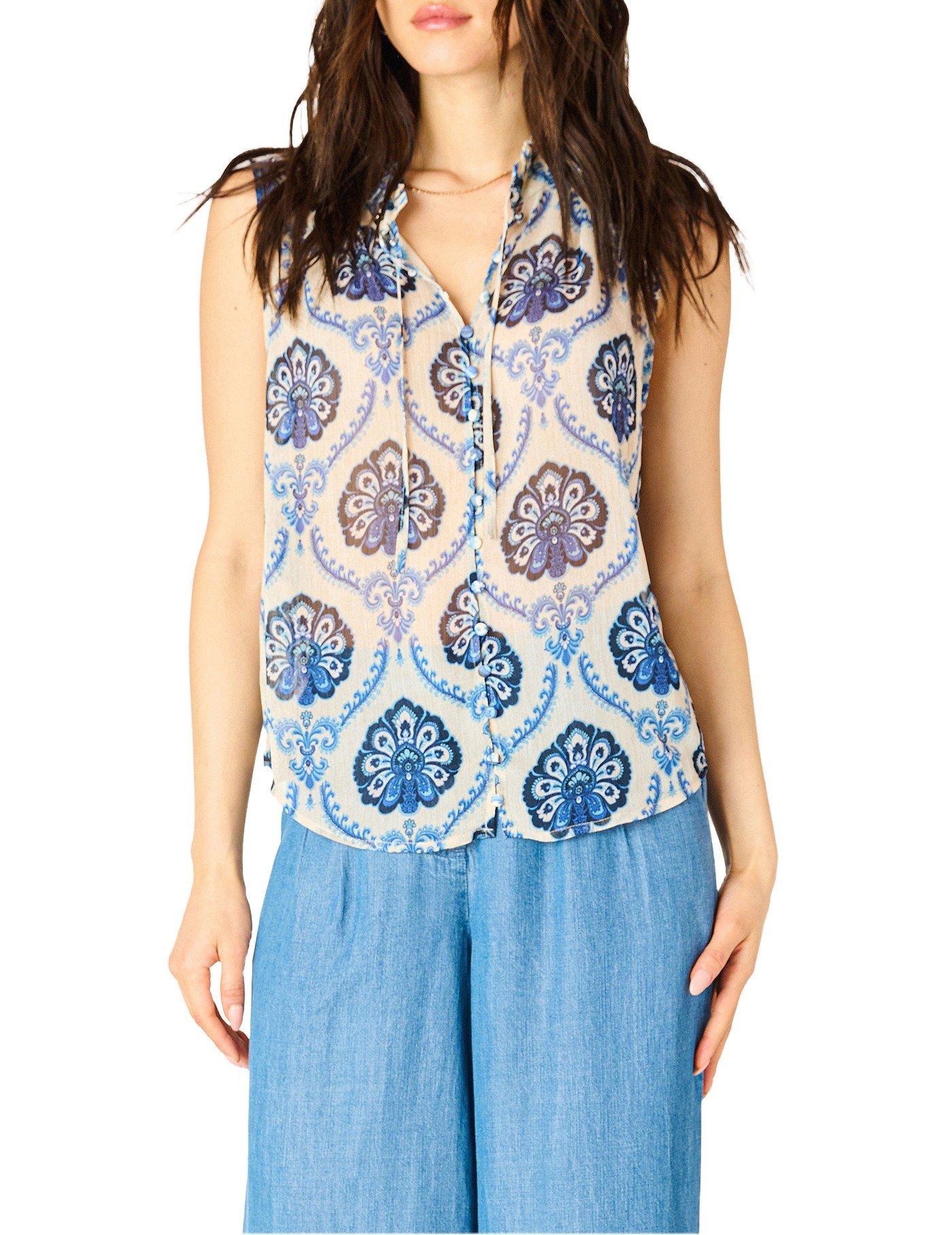 Women's Dex Clothing Tie Tank Top