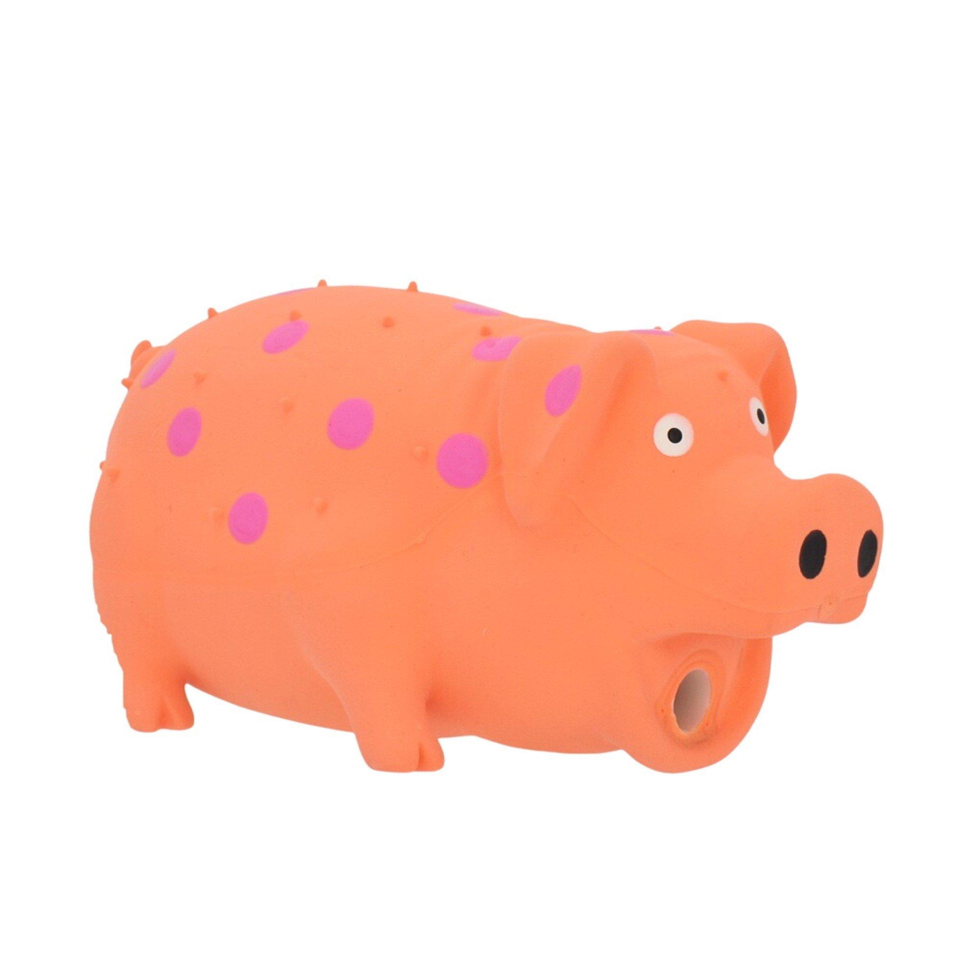 Multipet Globlets Pig Dog Toy