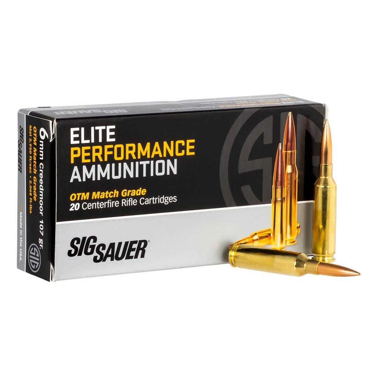 SIG SAUER Elite Performance Match Grade OTM 6.5 Creedmoor Rifle ...