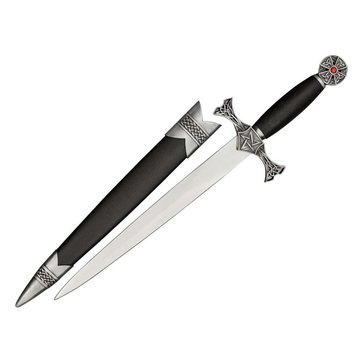Rite Edge Celtic Jewel Dagger with Sheath Sword