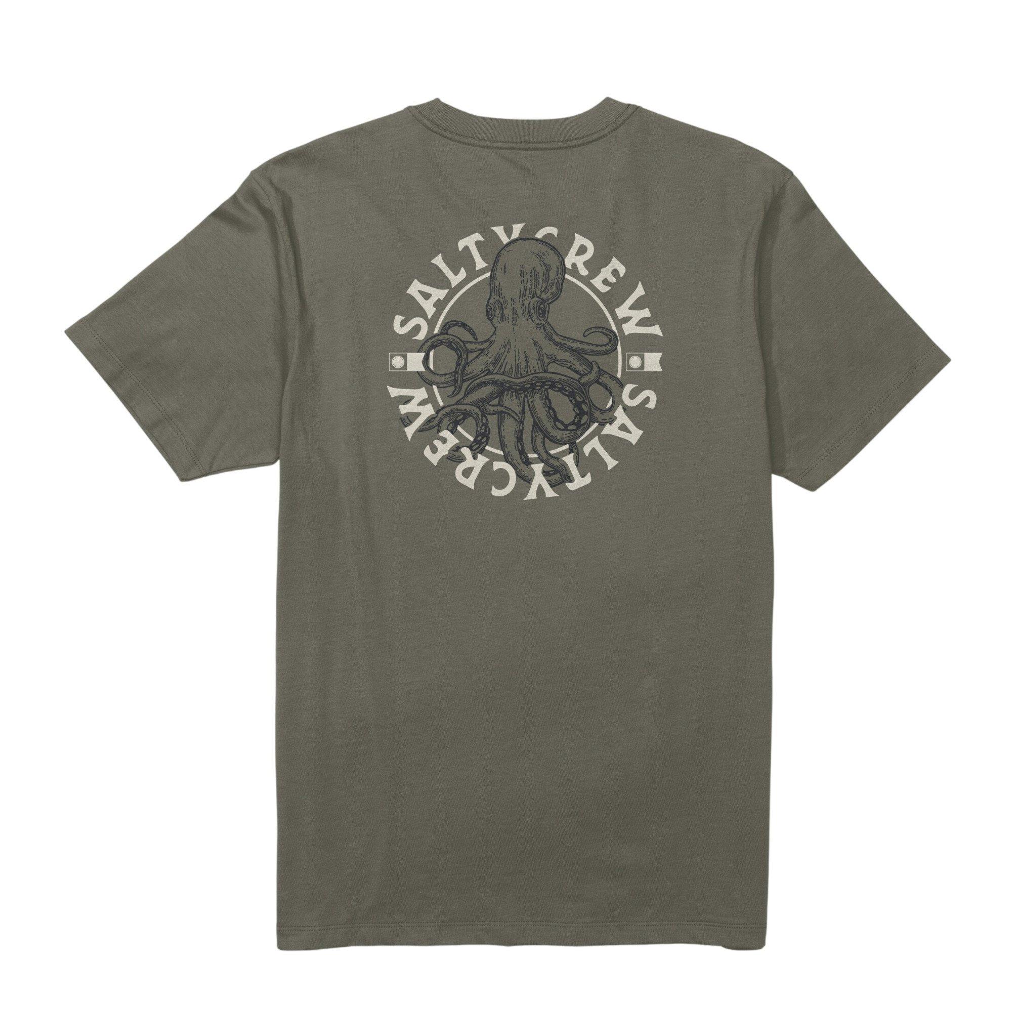 Men's Salty Crew Tantacles Octopus T-Shirt