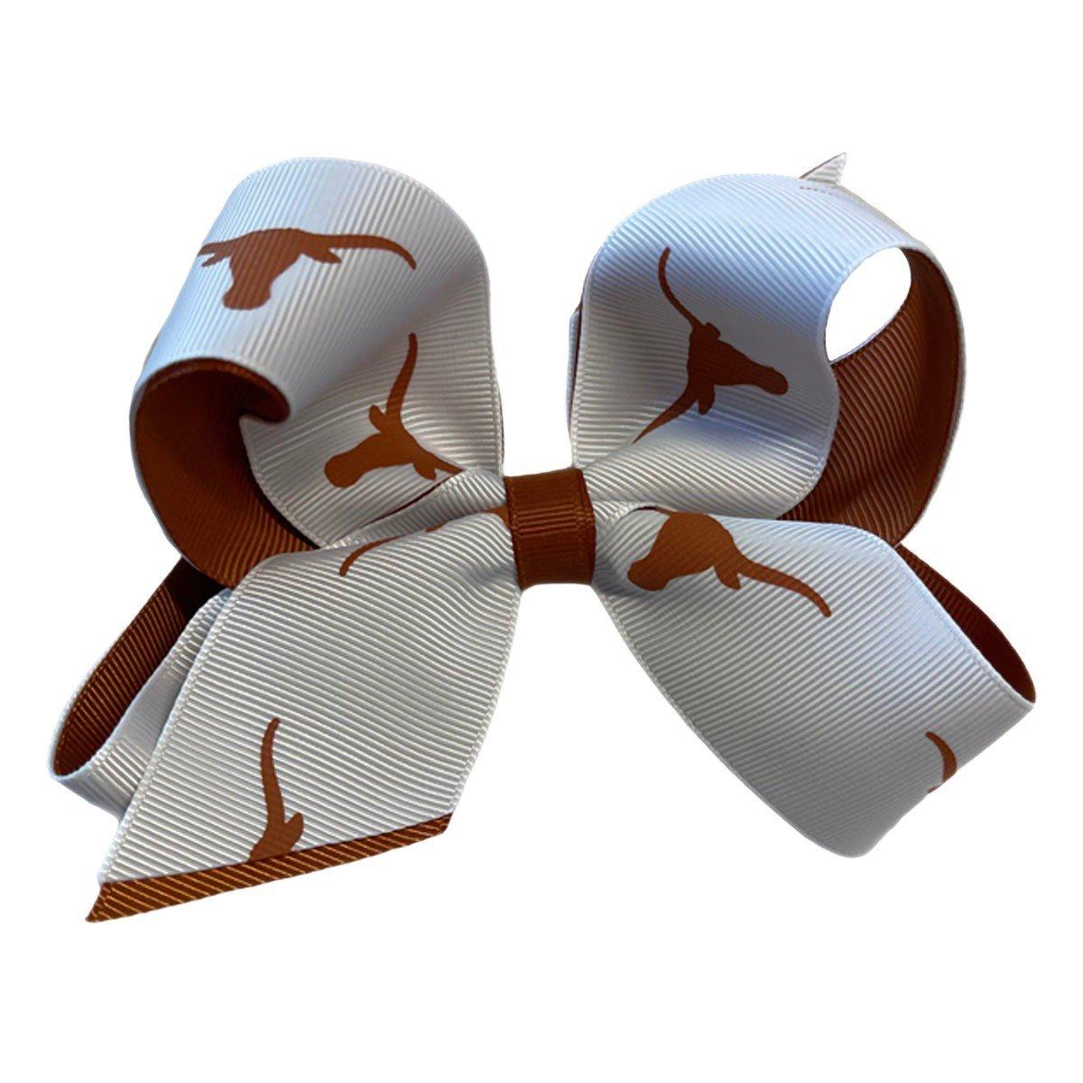 USA Licensed Bows Texas Longhorns 2-Tone Bow