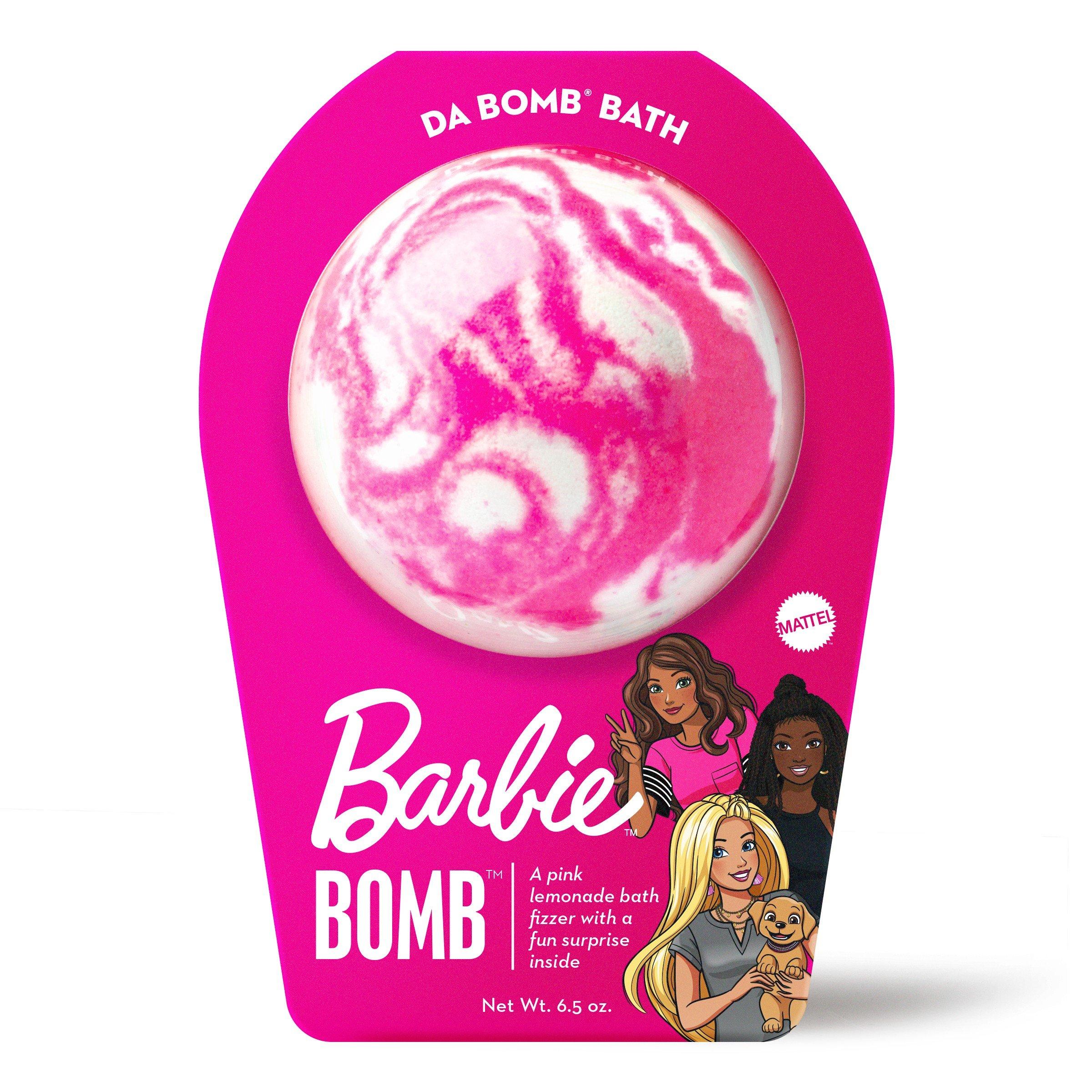 Da Bomb Barbie Pink Swirl Bath Bomb