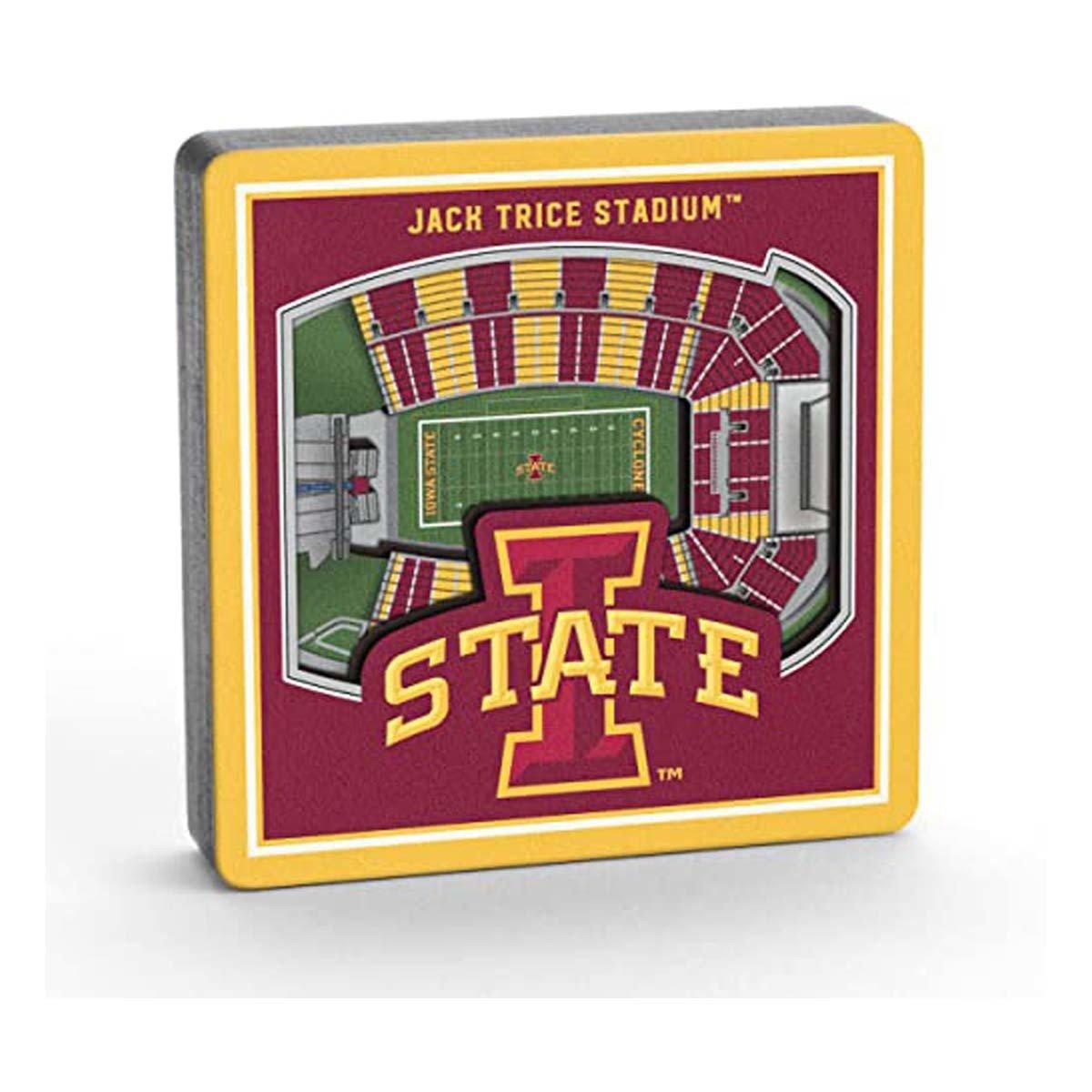 You The Fan Iowa State Cyclones Stadium View Magnet