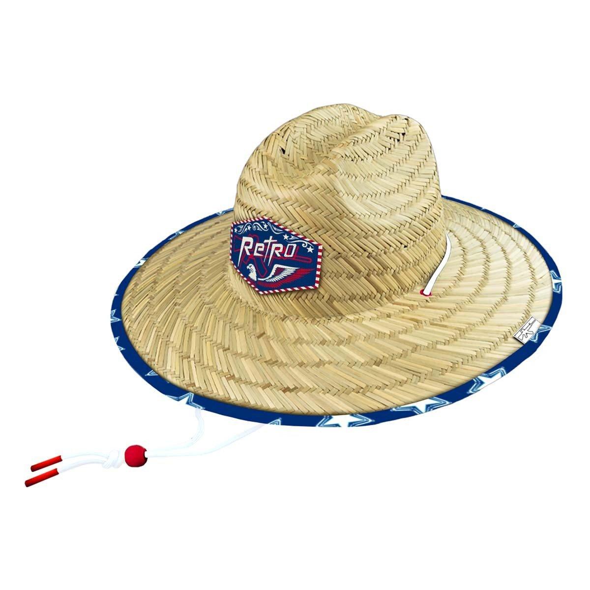 Retro Rifle Old Glory Sun Hat