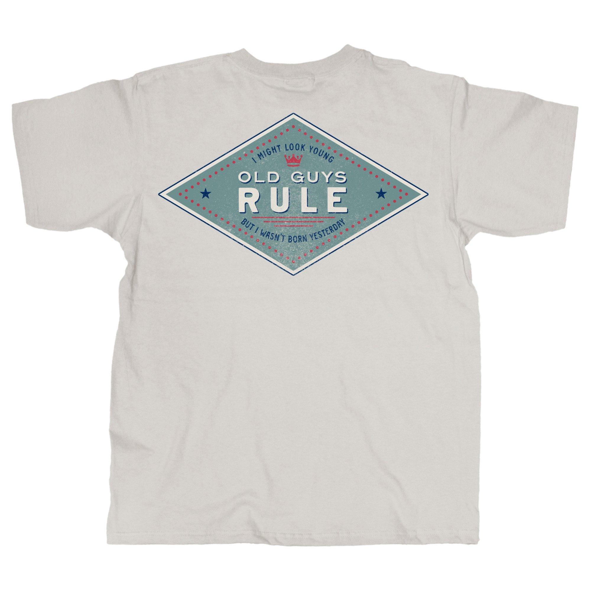 Men's Old Guys Rule Vintage Label T-Shirt
