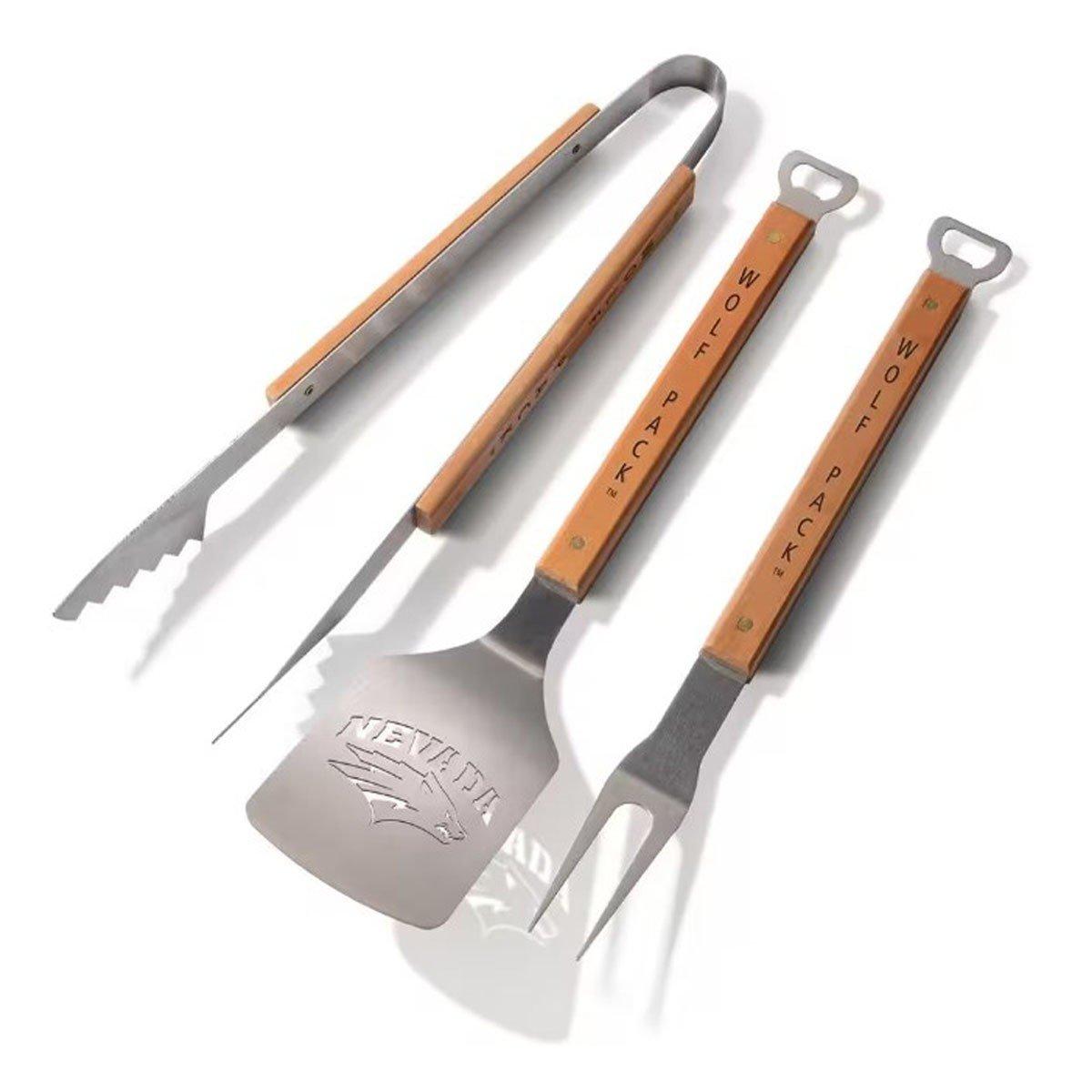 Sportula Nevada Wolf Pack 3-Piece BBQ Set