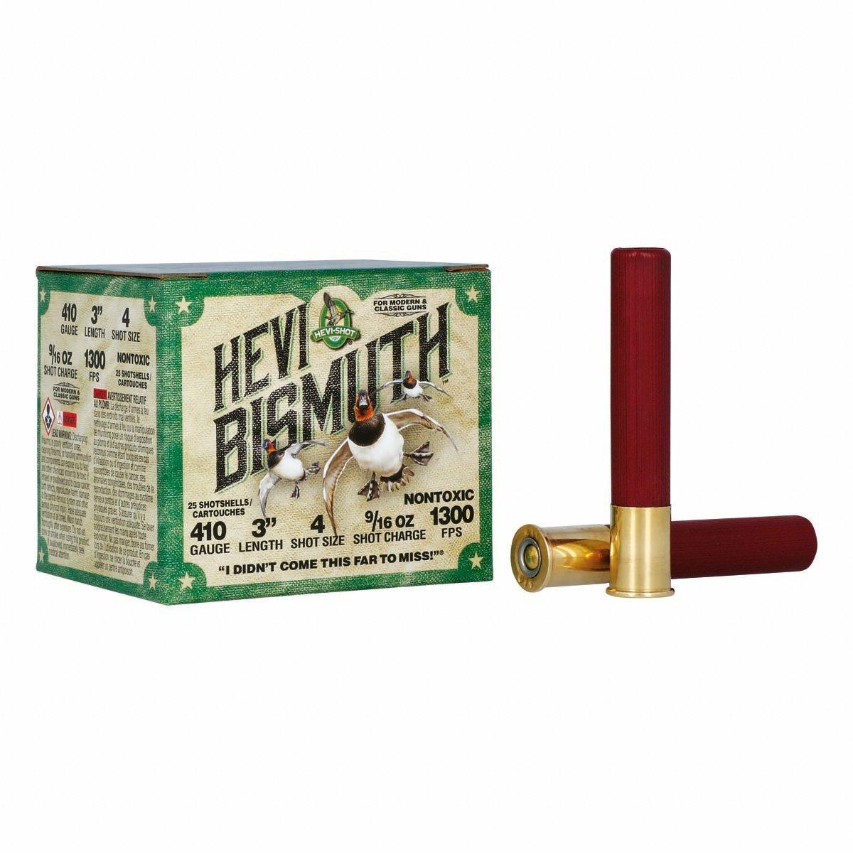 HEVI-Shot Hevi Bismuth Waterfowl .410 Bore Shotshells 25 Round Box