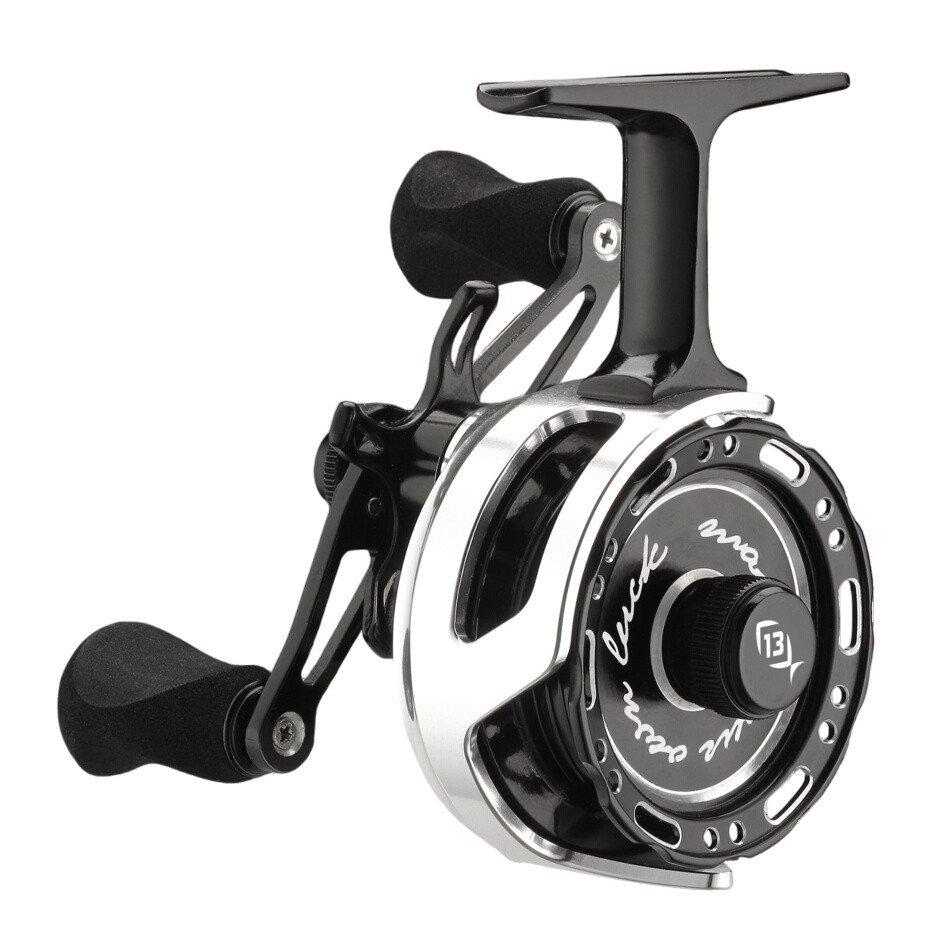 13 Fishing Black Betty 6061 Inline Ice Fishing Reel