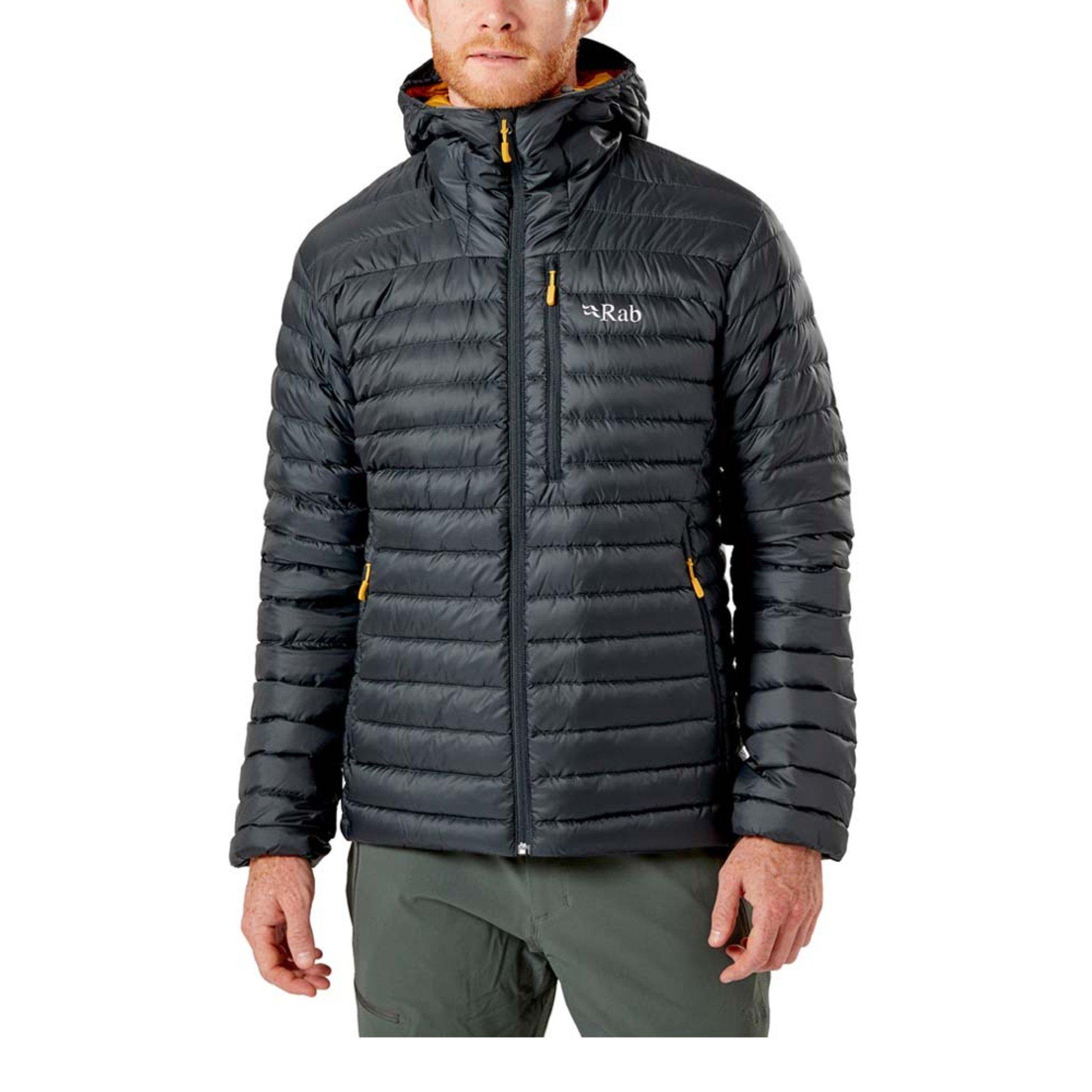 Men's Rab Microlight Alpine Hooded Puffer Jacket