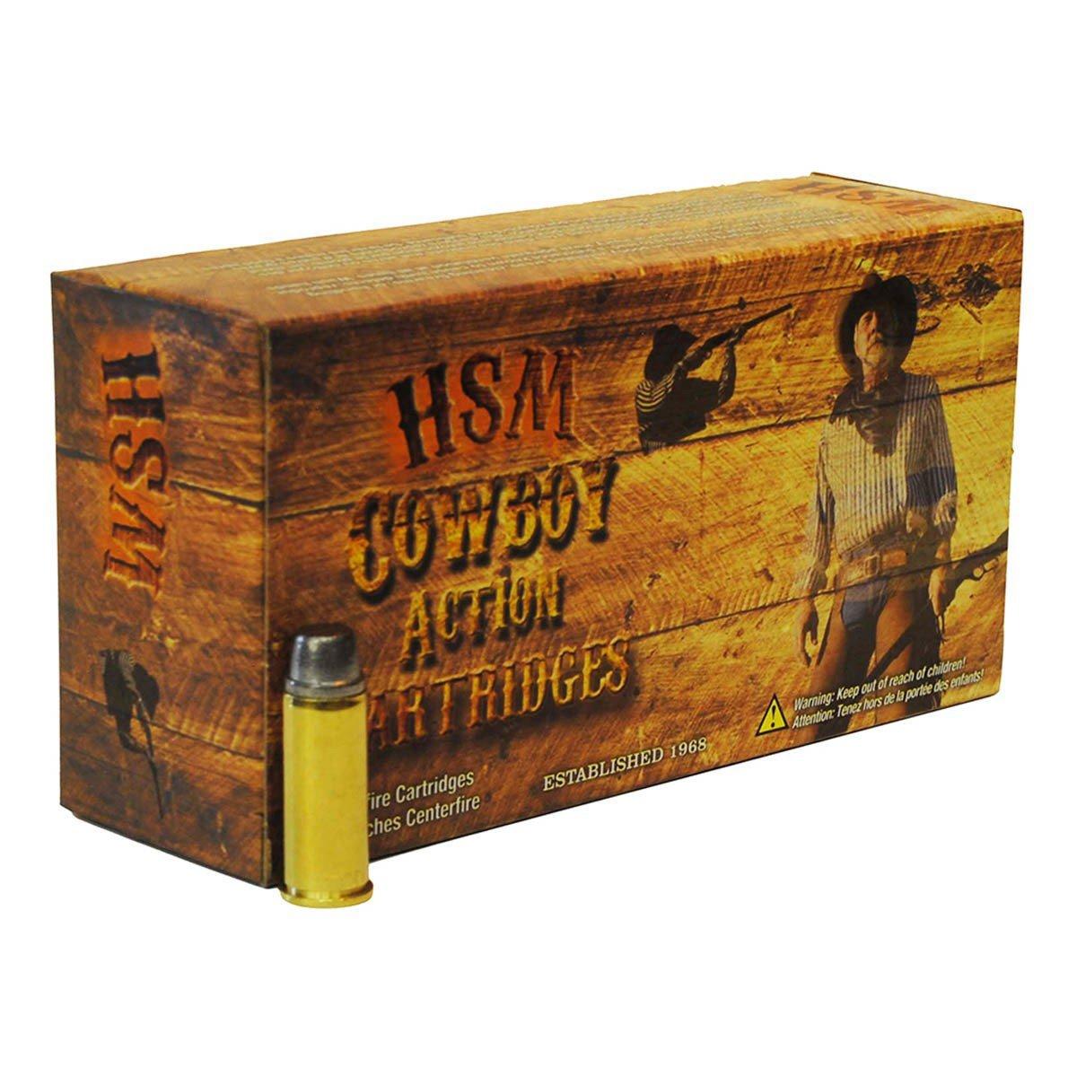HSM Ammunition HSM Cowboy Action Semi Wadcutter 357 Magnum Handgun ...