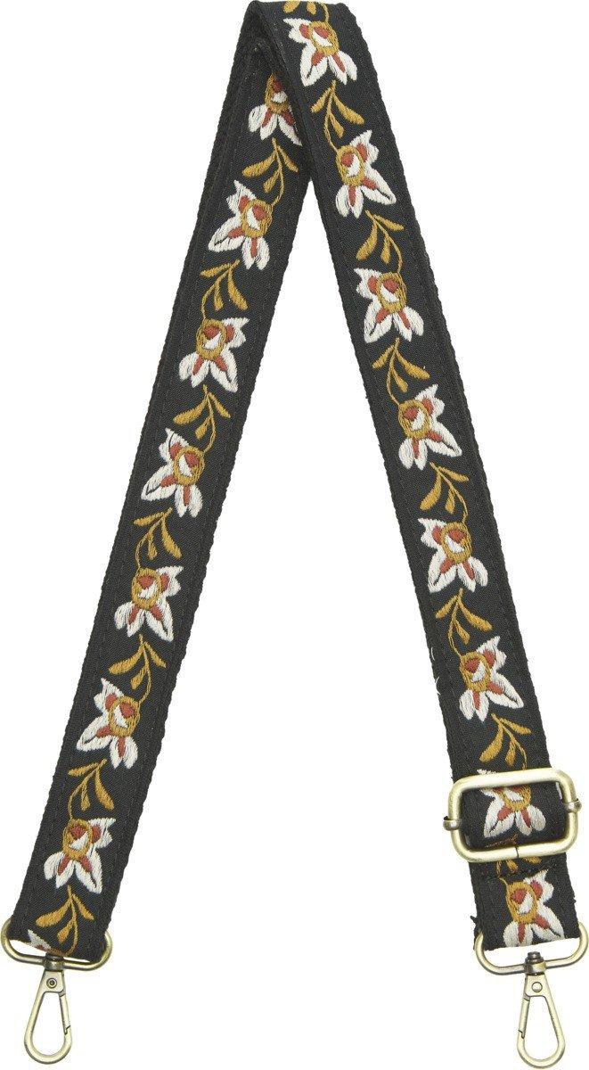 Joy Susan Abstract Embroidered Guitar Purse Strap