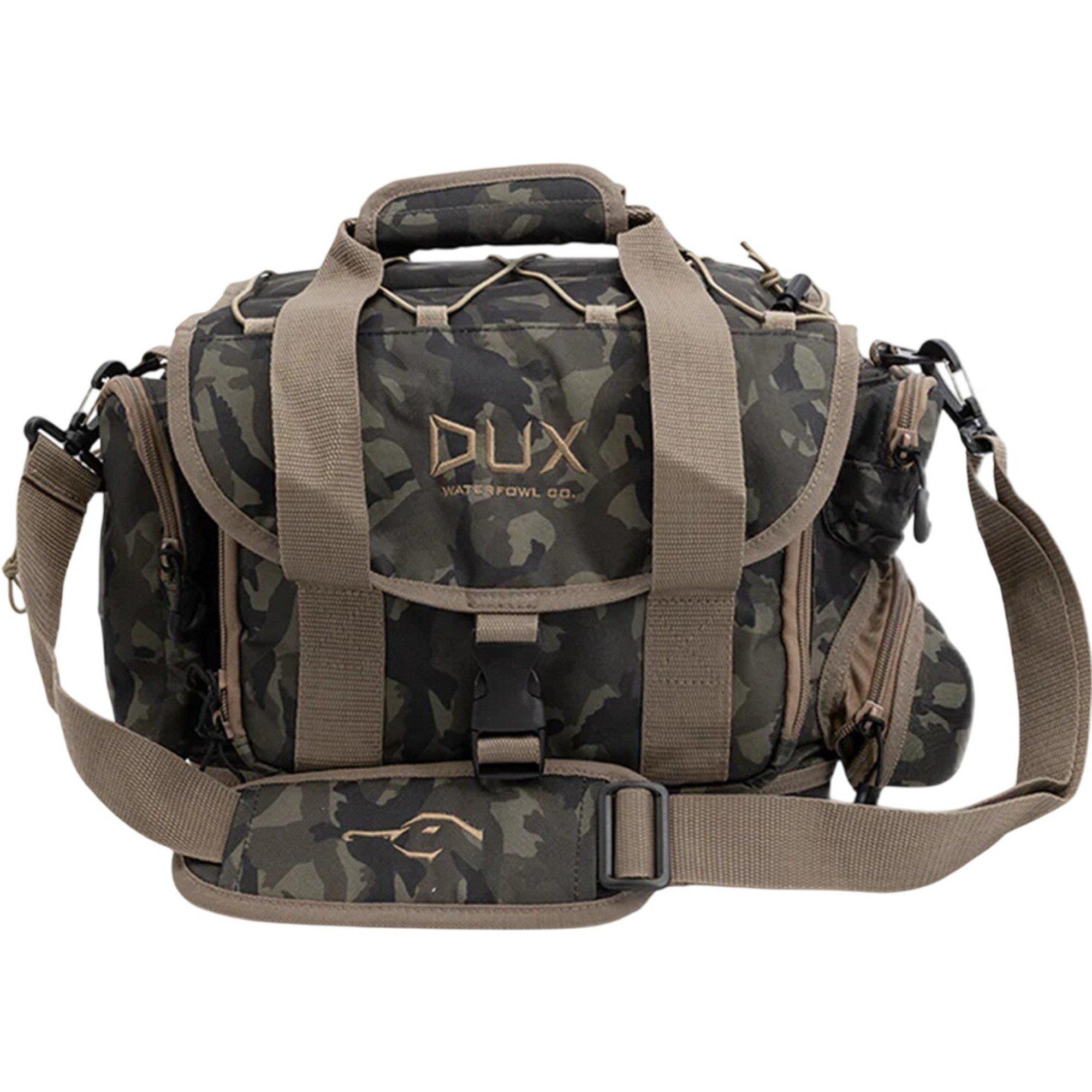 DUX Waterfowl Cupped Backwoods Camo Blind Bag
