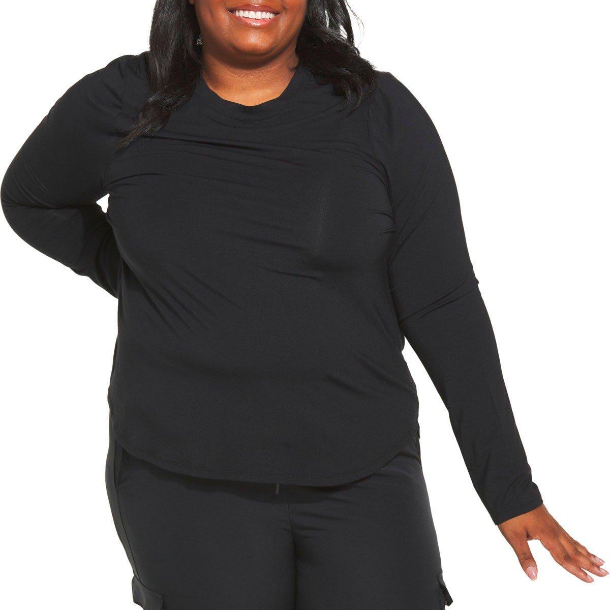 Women's RECREATION Plus Size Stassia Long Sleeve T-Shirt
