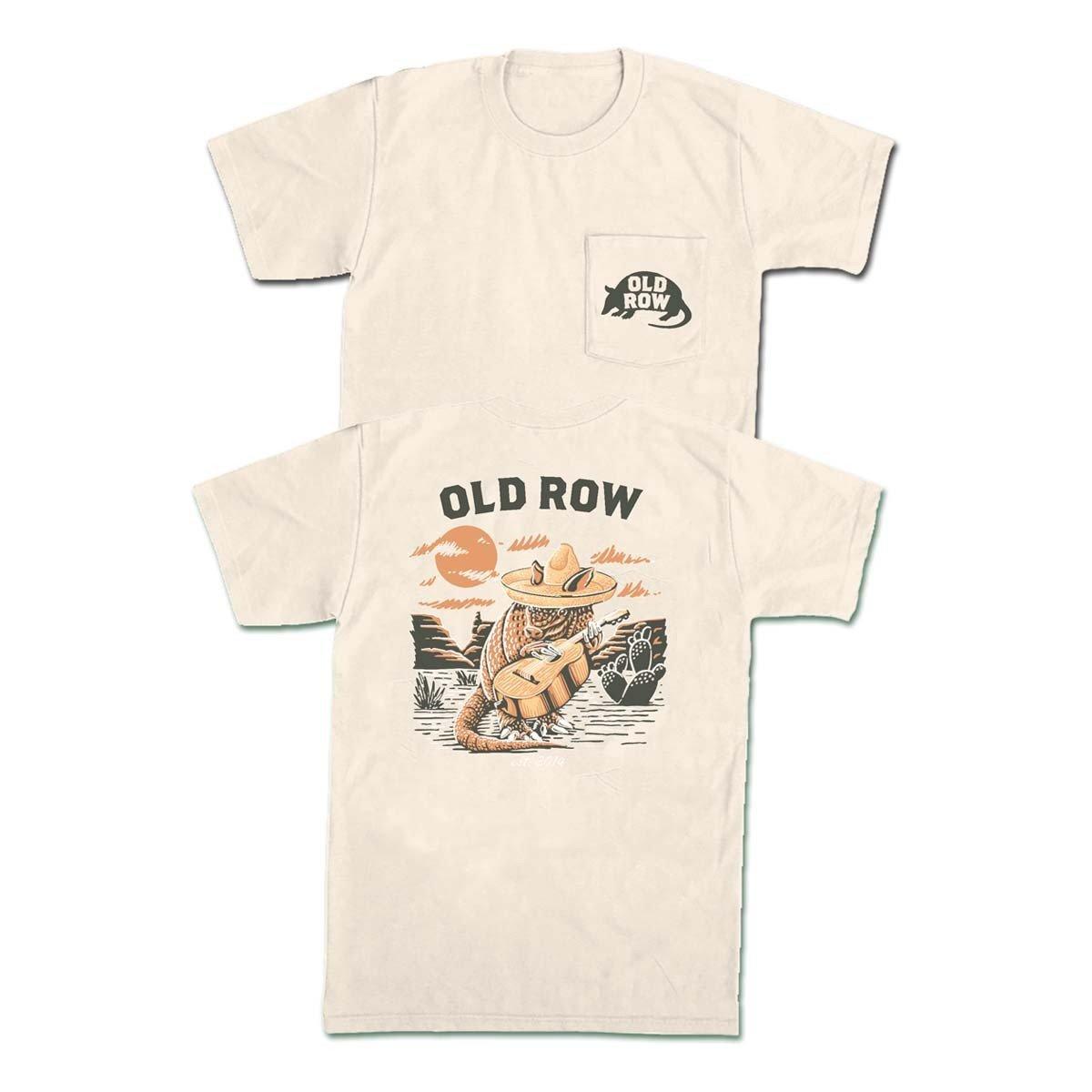 Men's Old Row The Armadillo Guitar Pocket T-Shirt