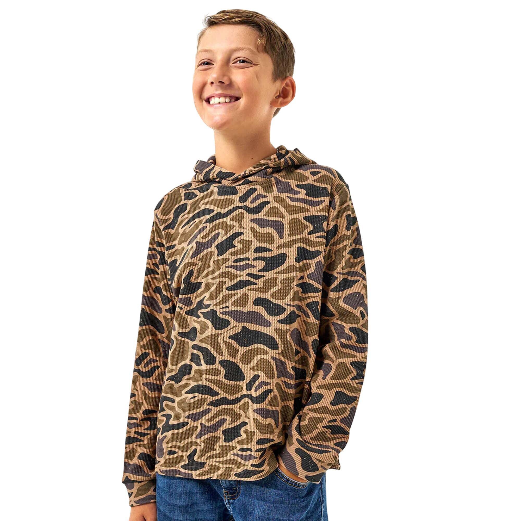 Kids' BURLEBO Thermal Hoodie