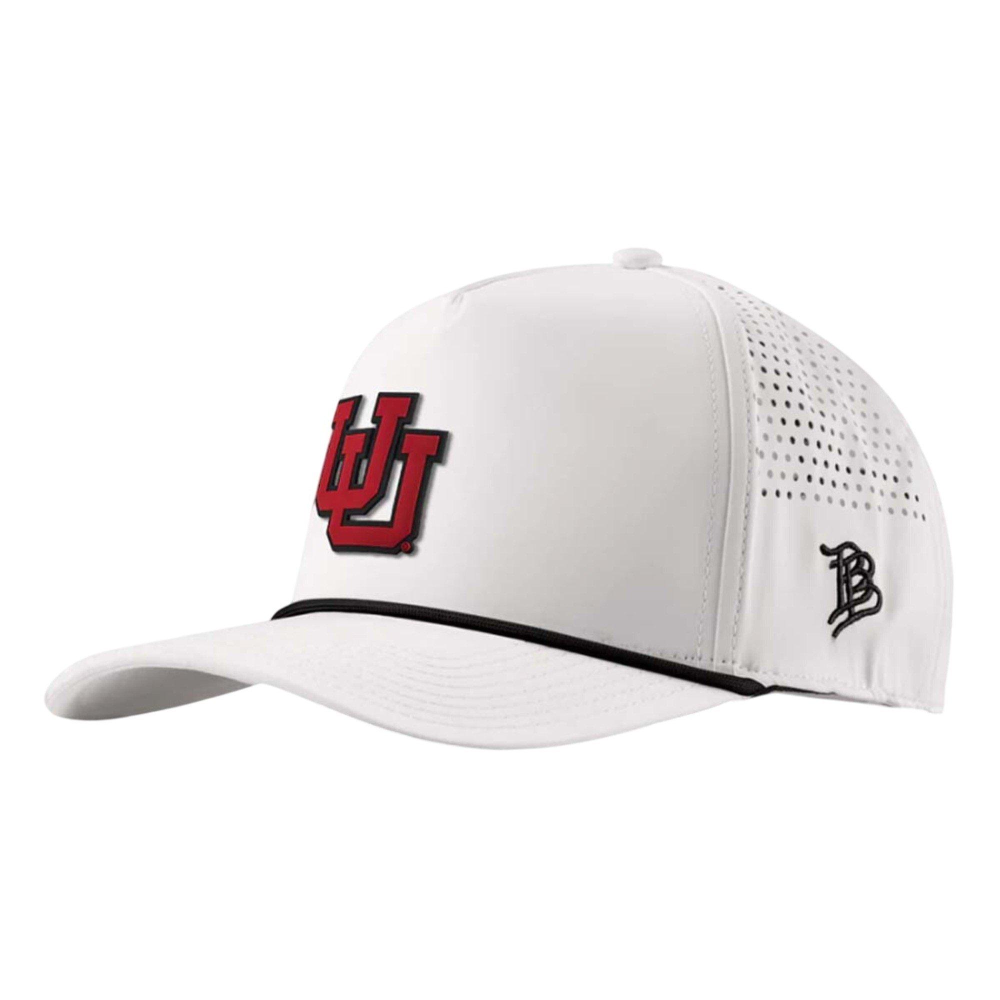 Branded Bills Utah Utes Block Curved Adjustable Hat