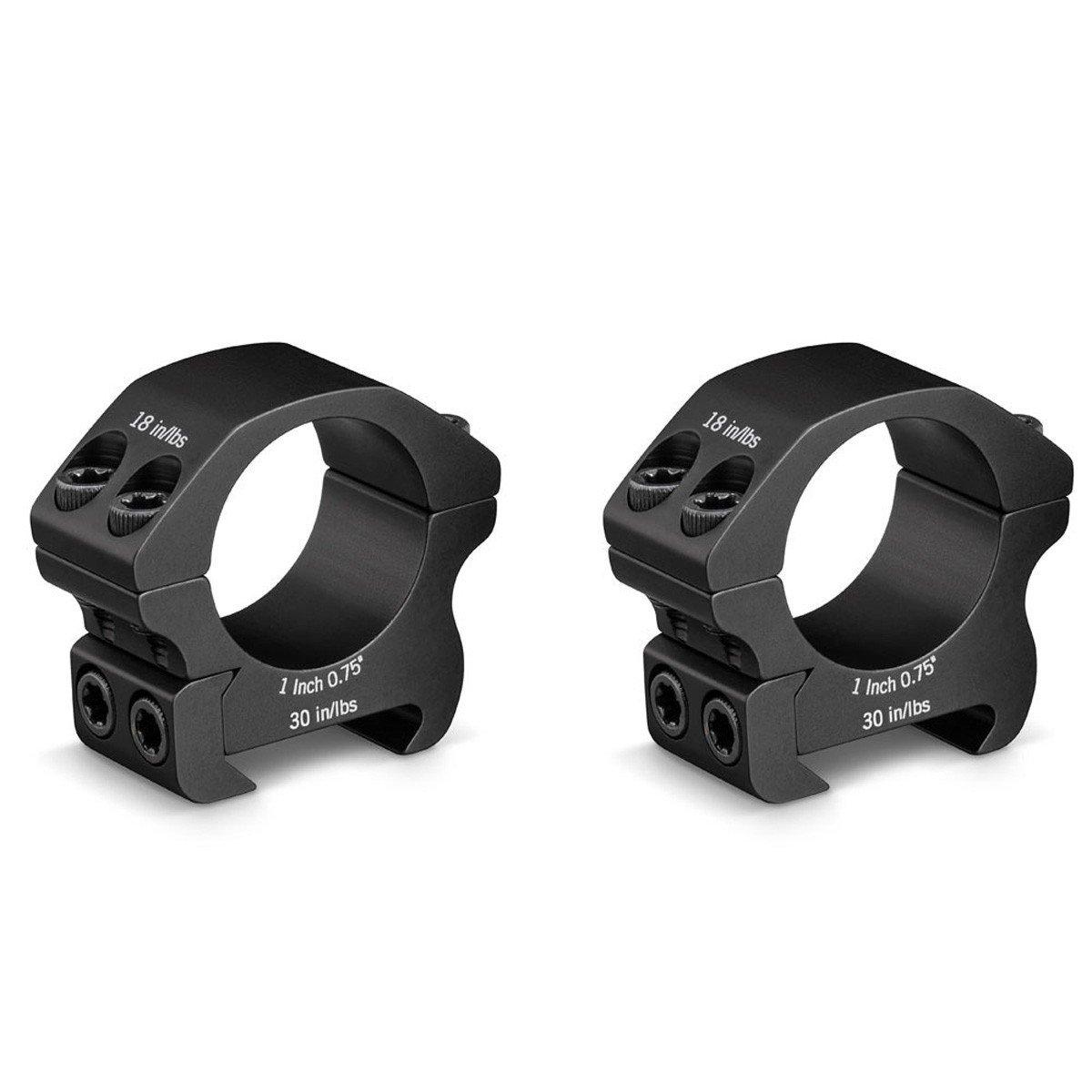 Vortex Pro Series 1 Inch Low Scope Rings