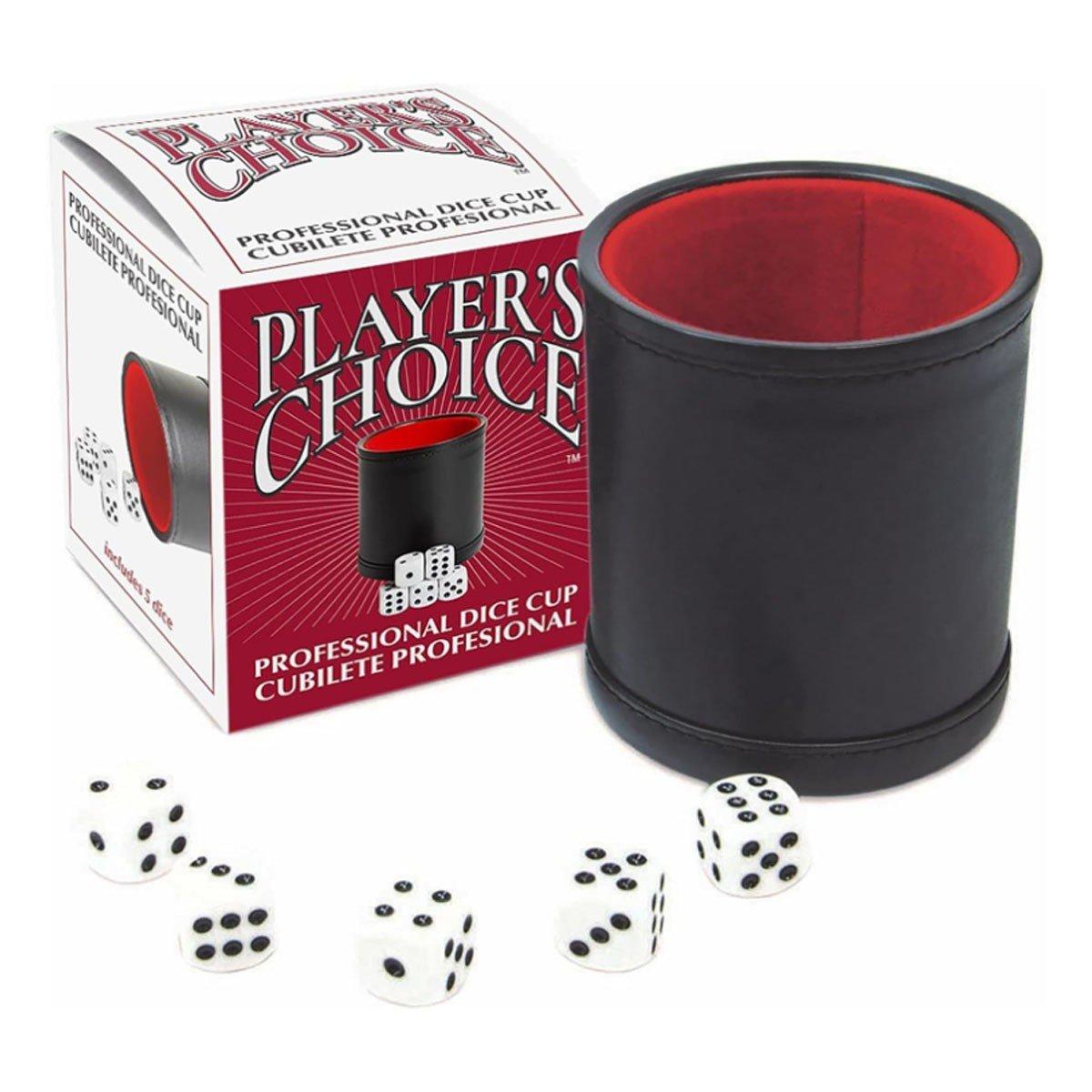 Player's Choice Professional Dice Cup (With 5 Dice)