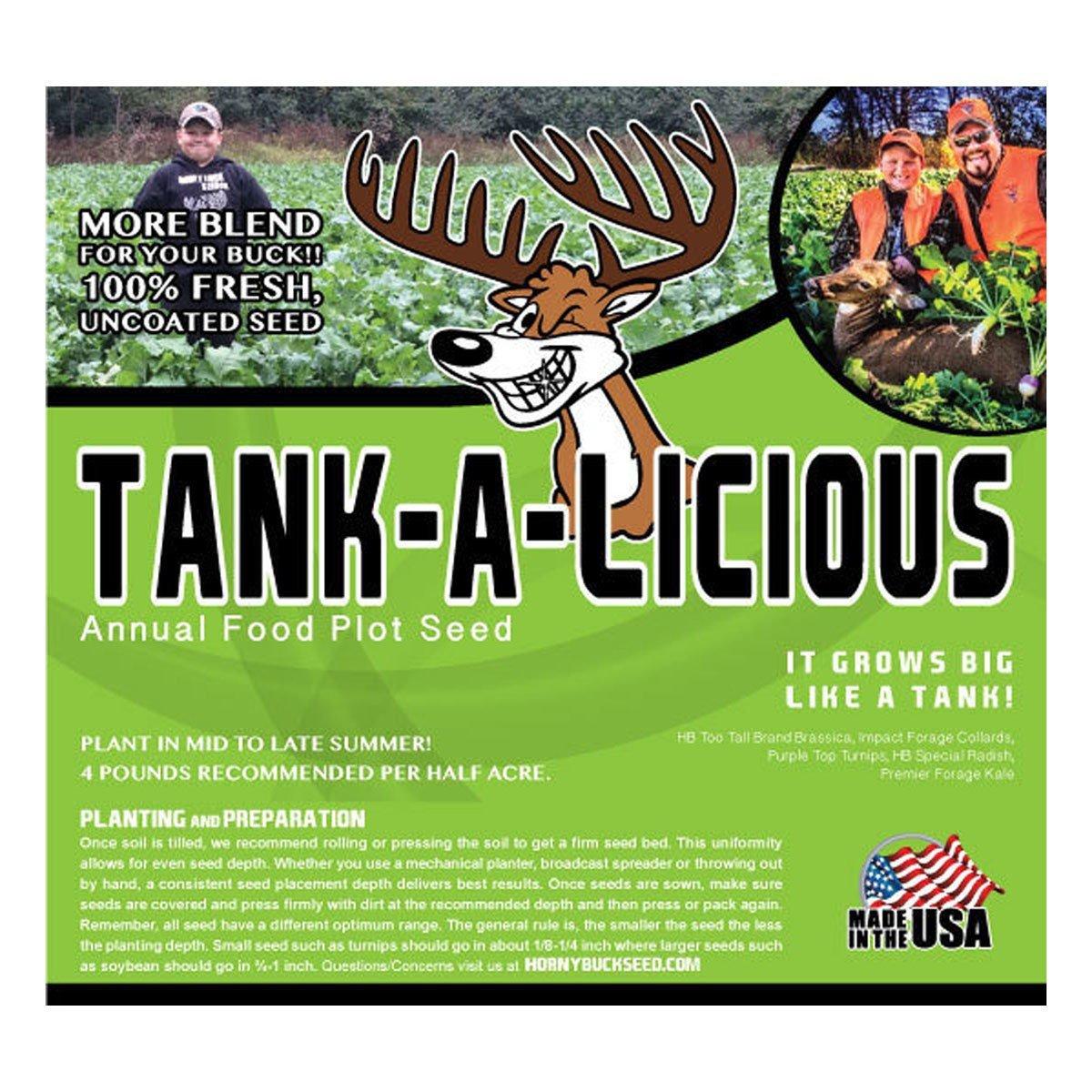 Horny Buck Seed Tank-A-Licious Food Plot Seed