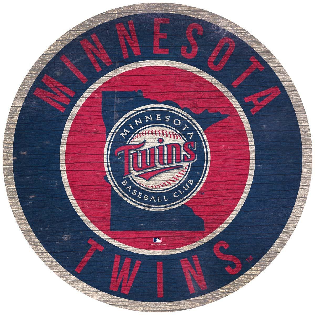 Fan Creations Minnesota Twins Circle State Sign