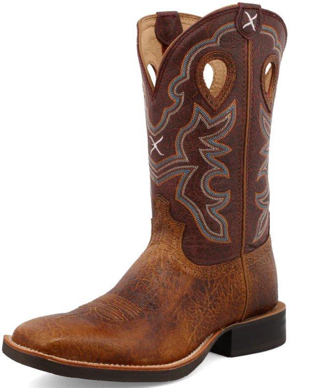 Men's Twisted X 12" Ruff Stock Western Boots