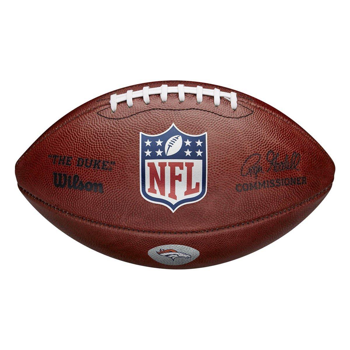 Wilson The Duke Decal NFL Denver Broncos Football