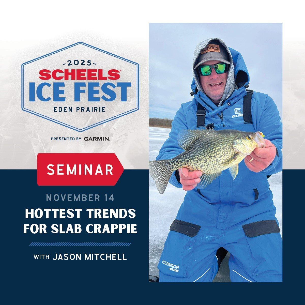 Eden Prairie SCHEELS Hottest Trends for Slab Crappie with Jason Mitchell