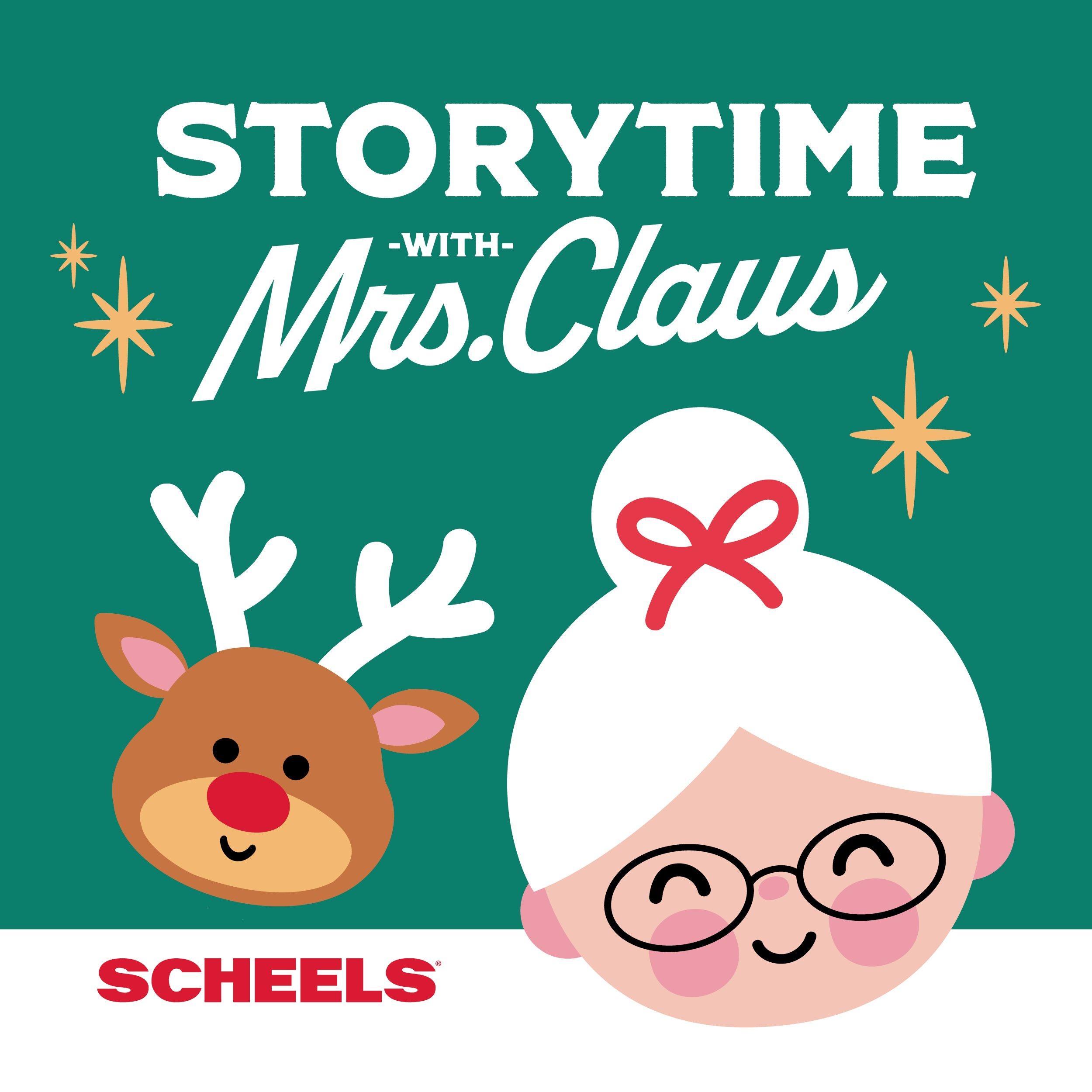 Fargo SCHEELS Storytime with Mrs. Claus