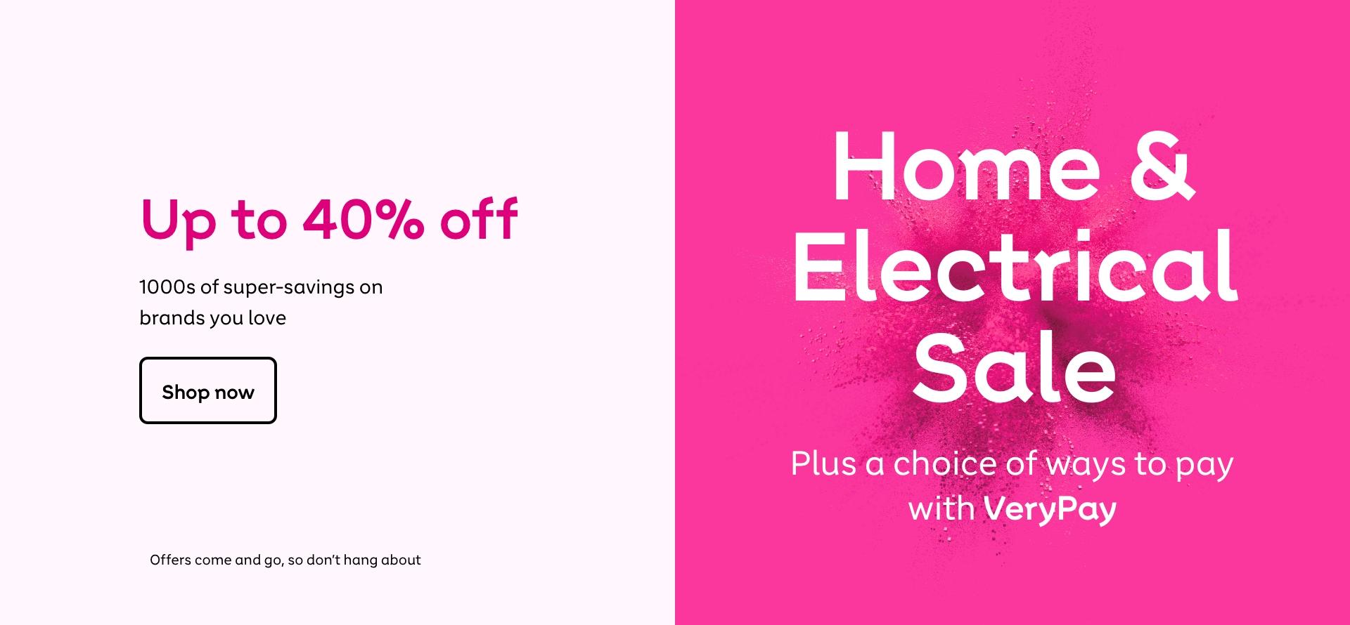 Very | Womens, Mens and Kids Fashion, Furniture, Electricals & More!