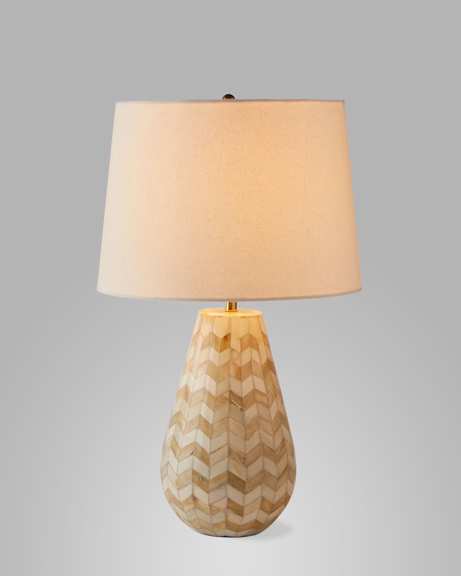 Westerly Bone Inlay Bedside Table Lamp | Serena and Lily