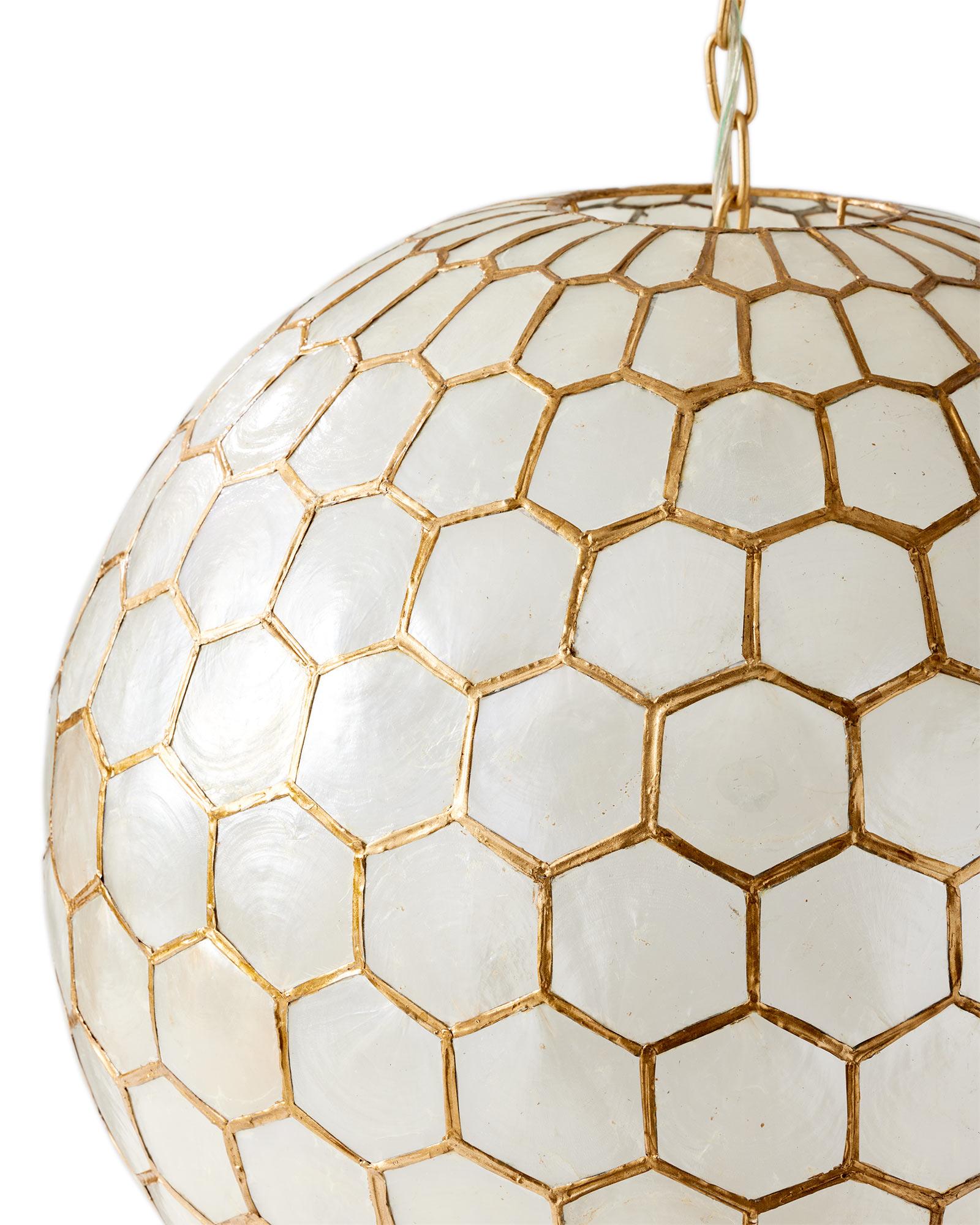 110190-Lighting-Pendant-Capiz-Shell-Honeycomb-Round-Medium-22-5-inch ...