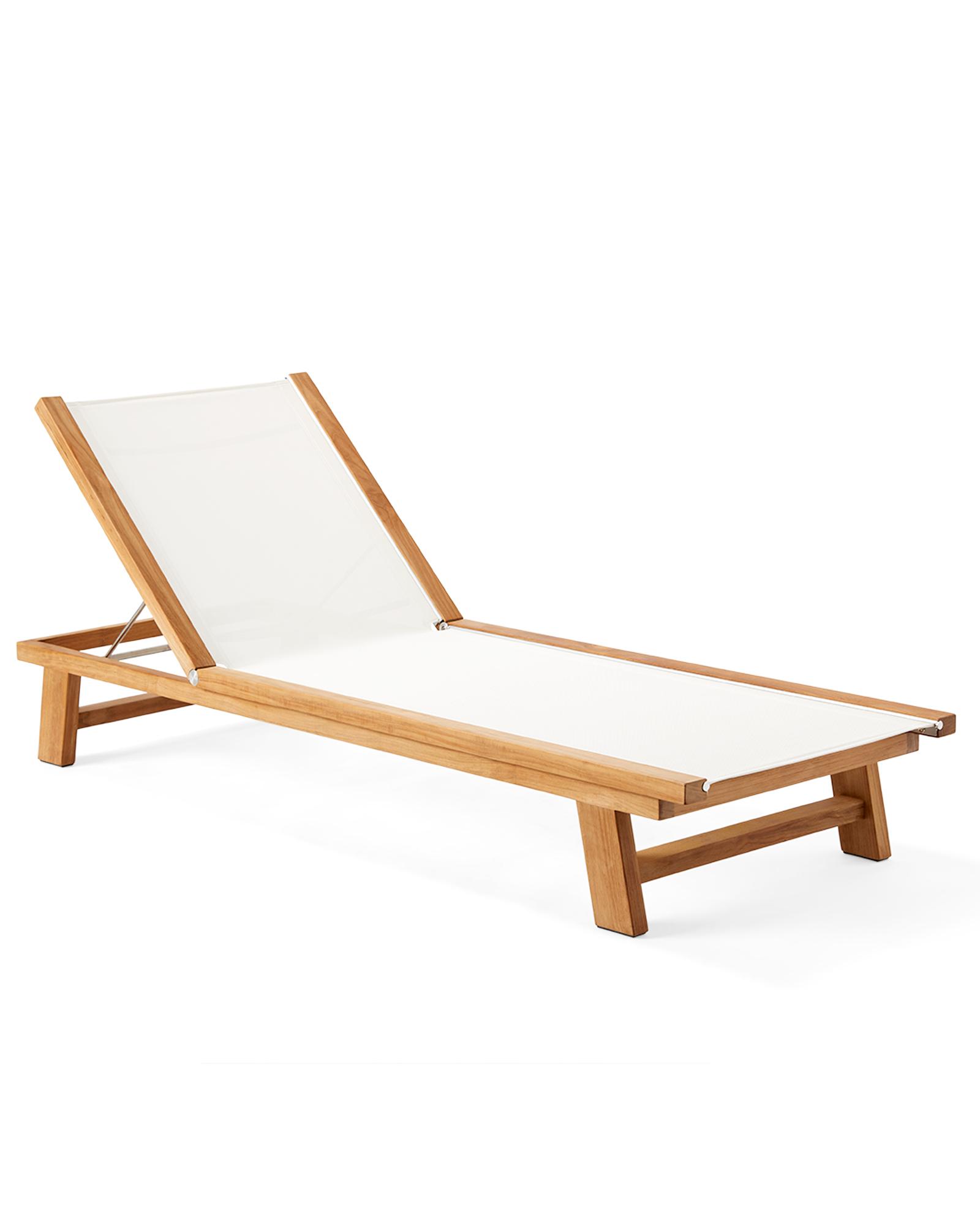 Corsica Teak Chaise
