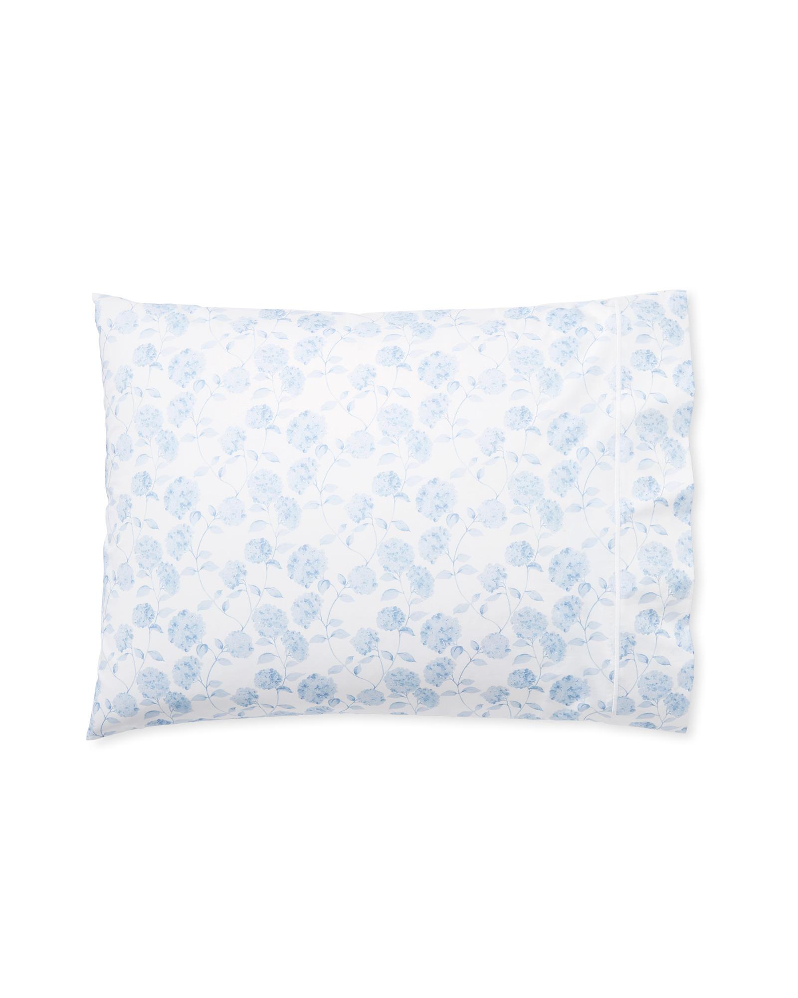 Hydrangea Percale Pillowcase Set (Set of 2)