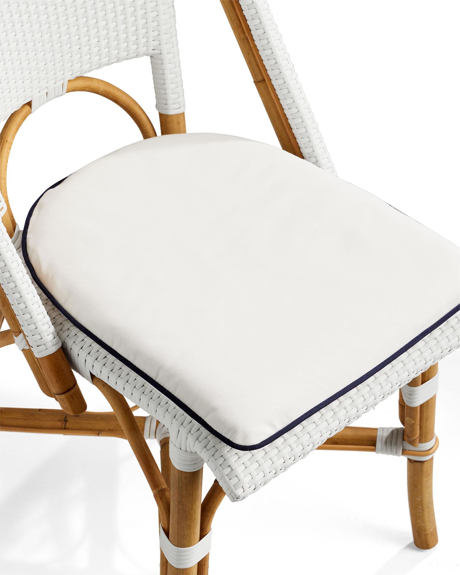 1164606-Dining-Chair-Riviera-Cushion-Sunbrella-Canvas-White-Navy-Pipe ...