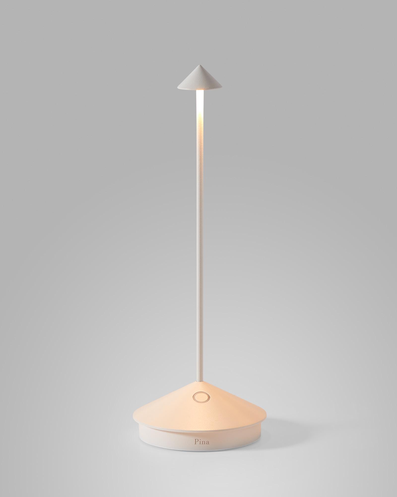 1186416-Lighting-Table-Lamp-Zafferano-Pina-Pro-Portable-One-Touch-White ...