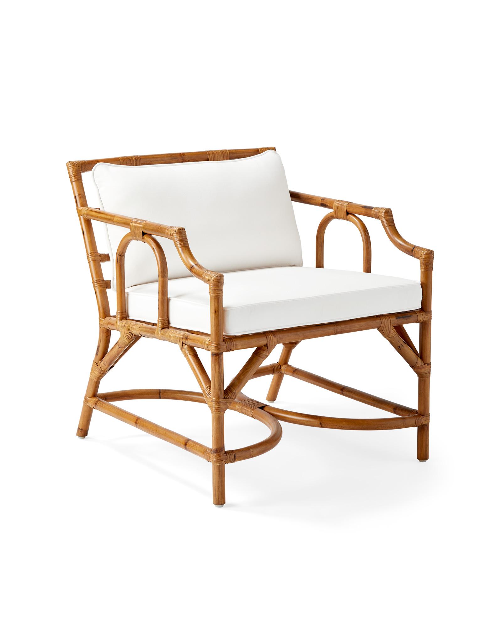 Monaco Rattan Chair-White-image