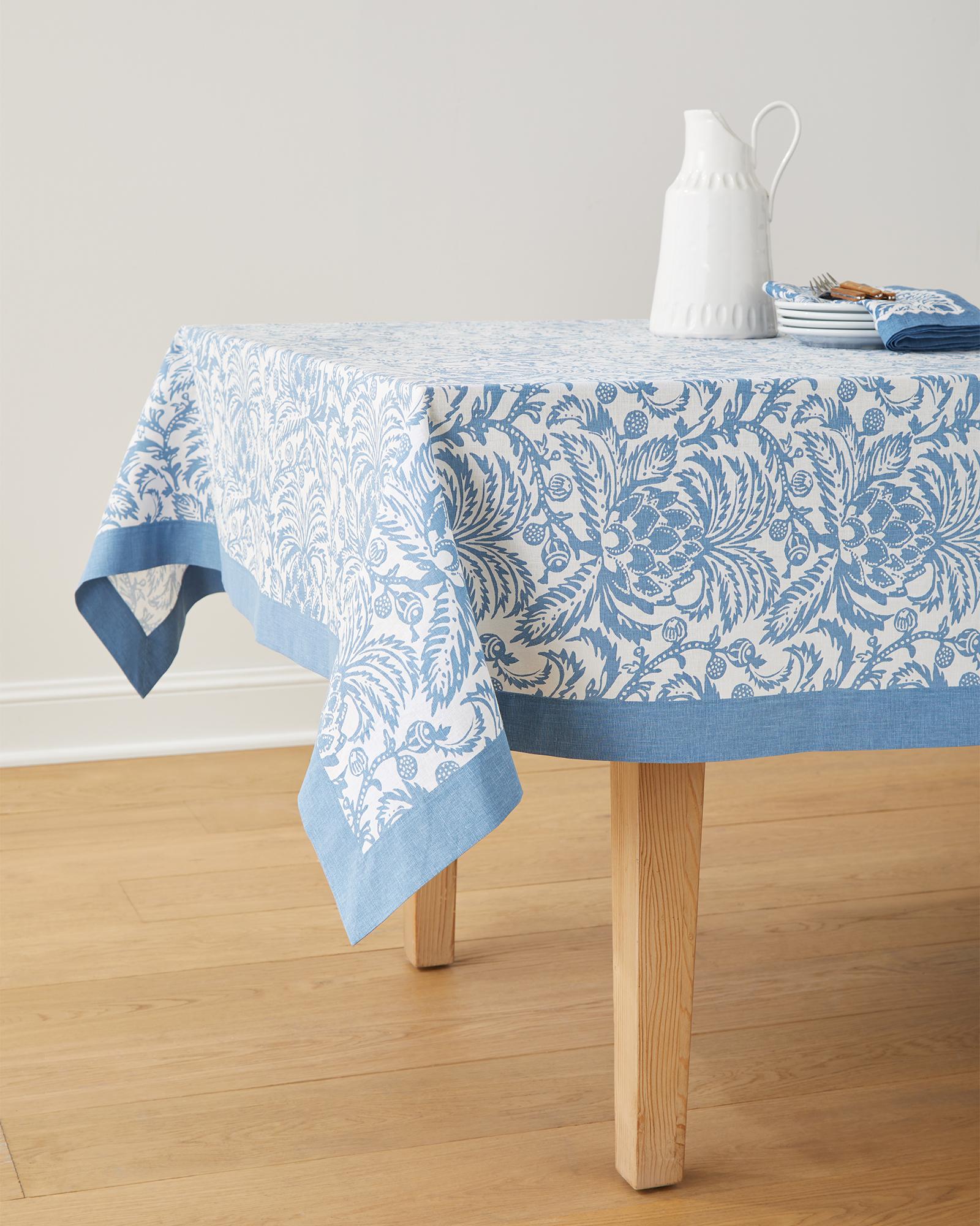 Sicily Tablecloth in Blue