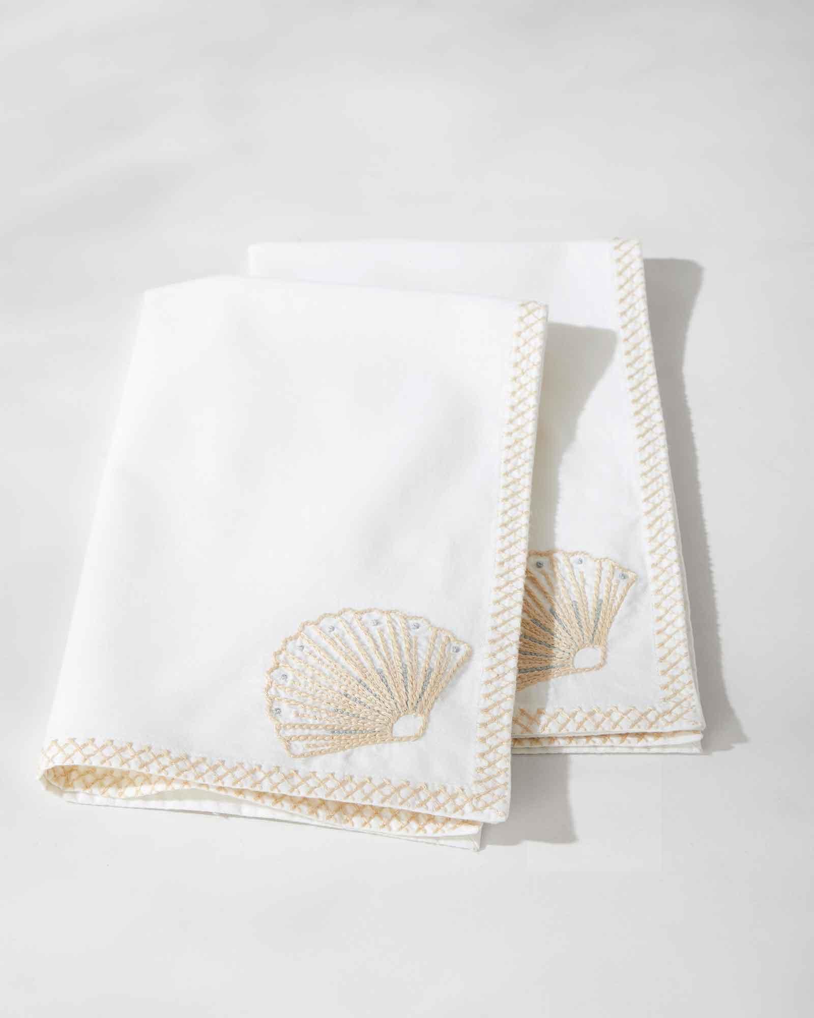 Embroidered Icon Tea Towels (Set of 2)
