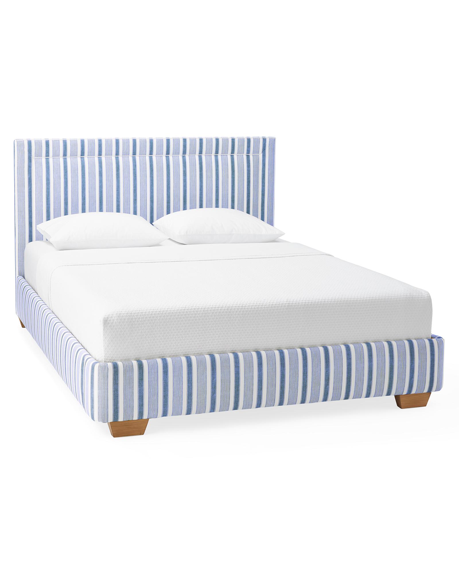 1237375-Bed-Queen-Lombard-Driftwood-Performance-French-Stripe-Blue ...