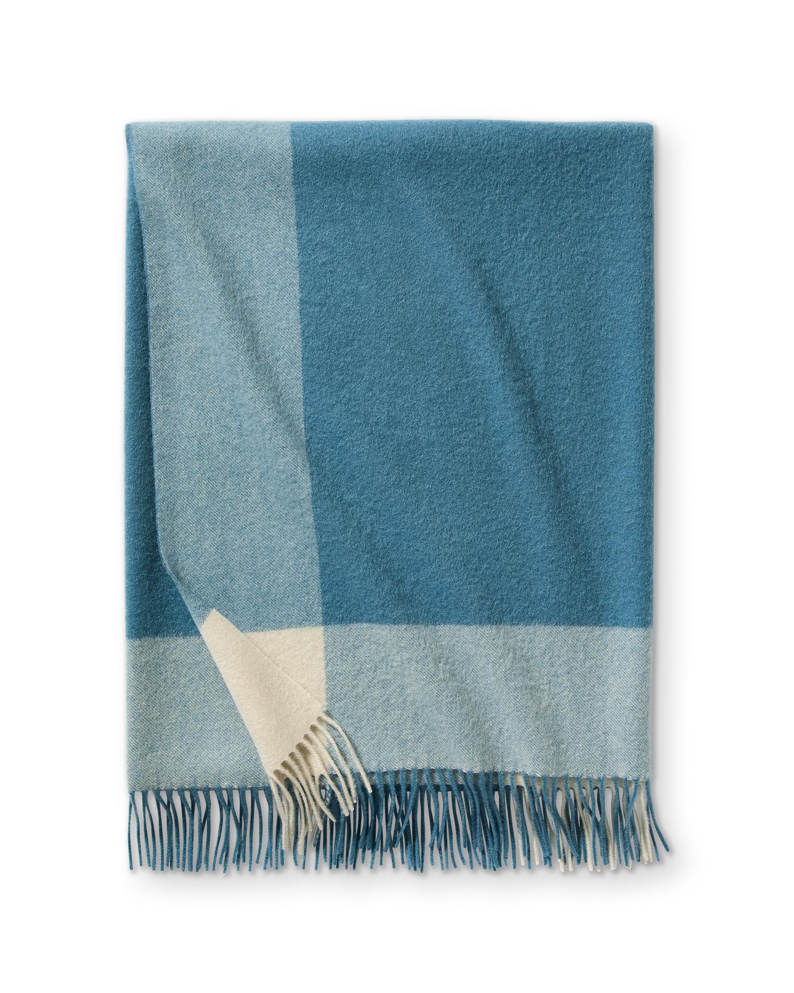 Border Frame Cashmere Throw