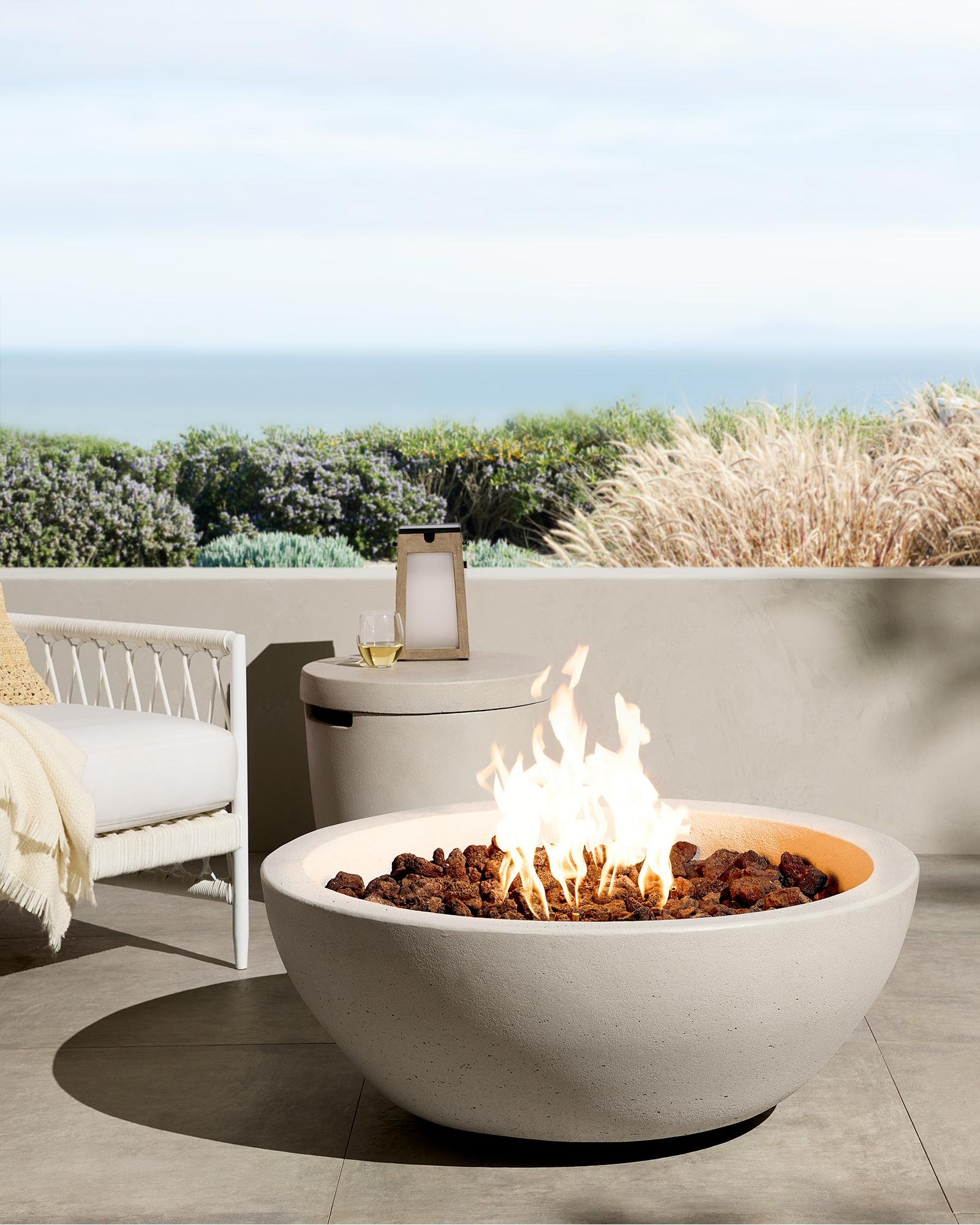 Round Fire Bowl