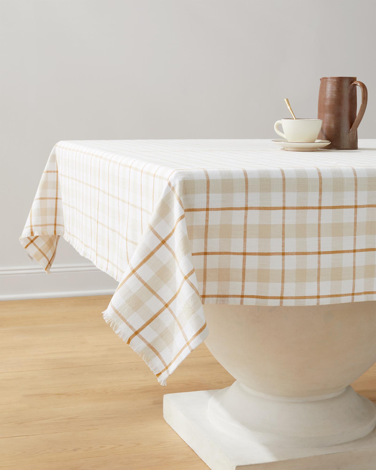 Plaid Tablecloth