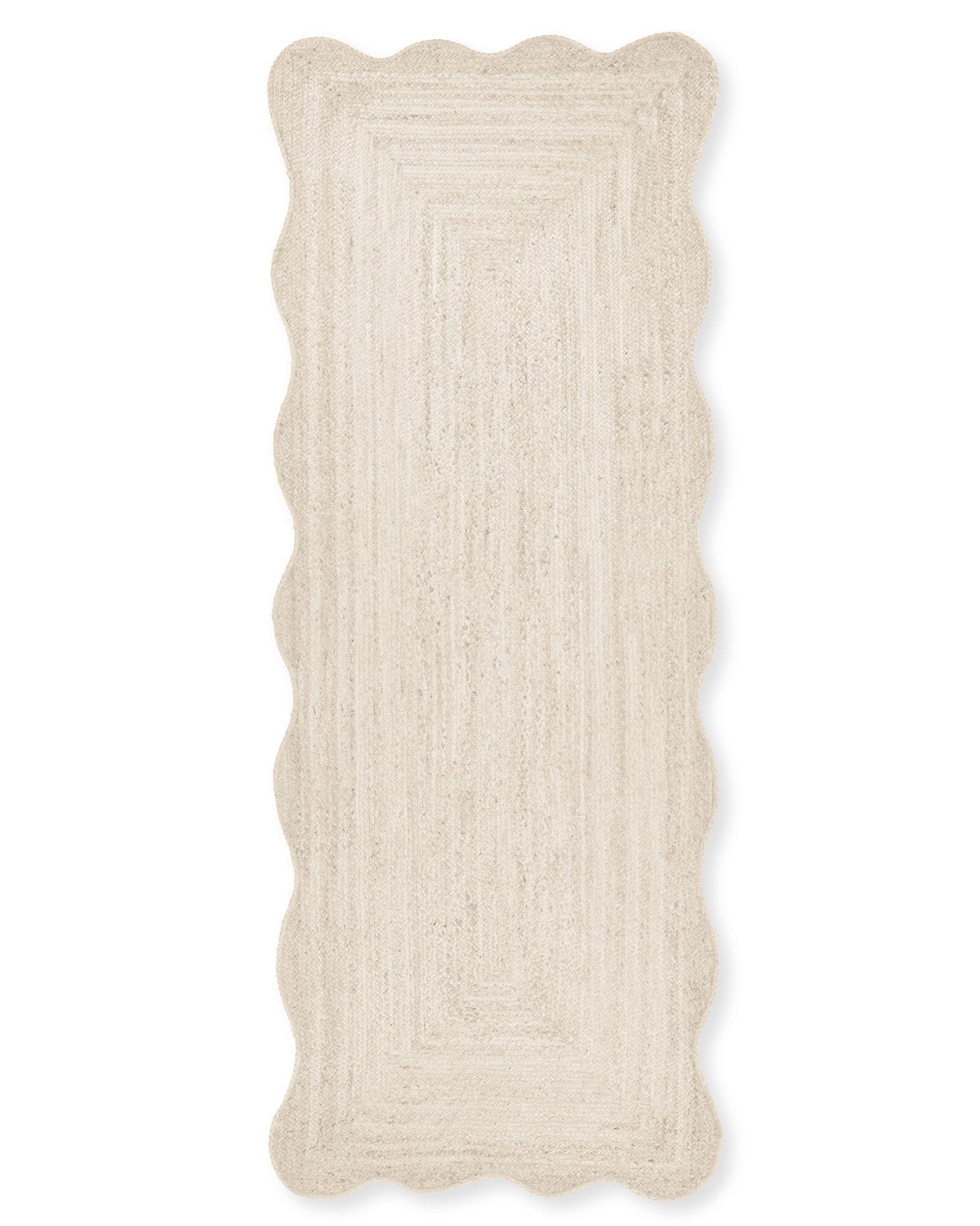Scallop Jute Rug | Serena and Lily