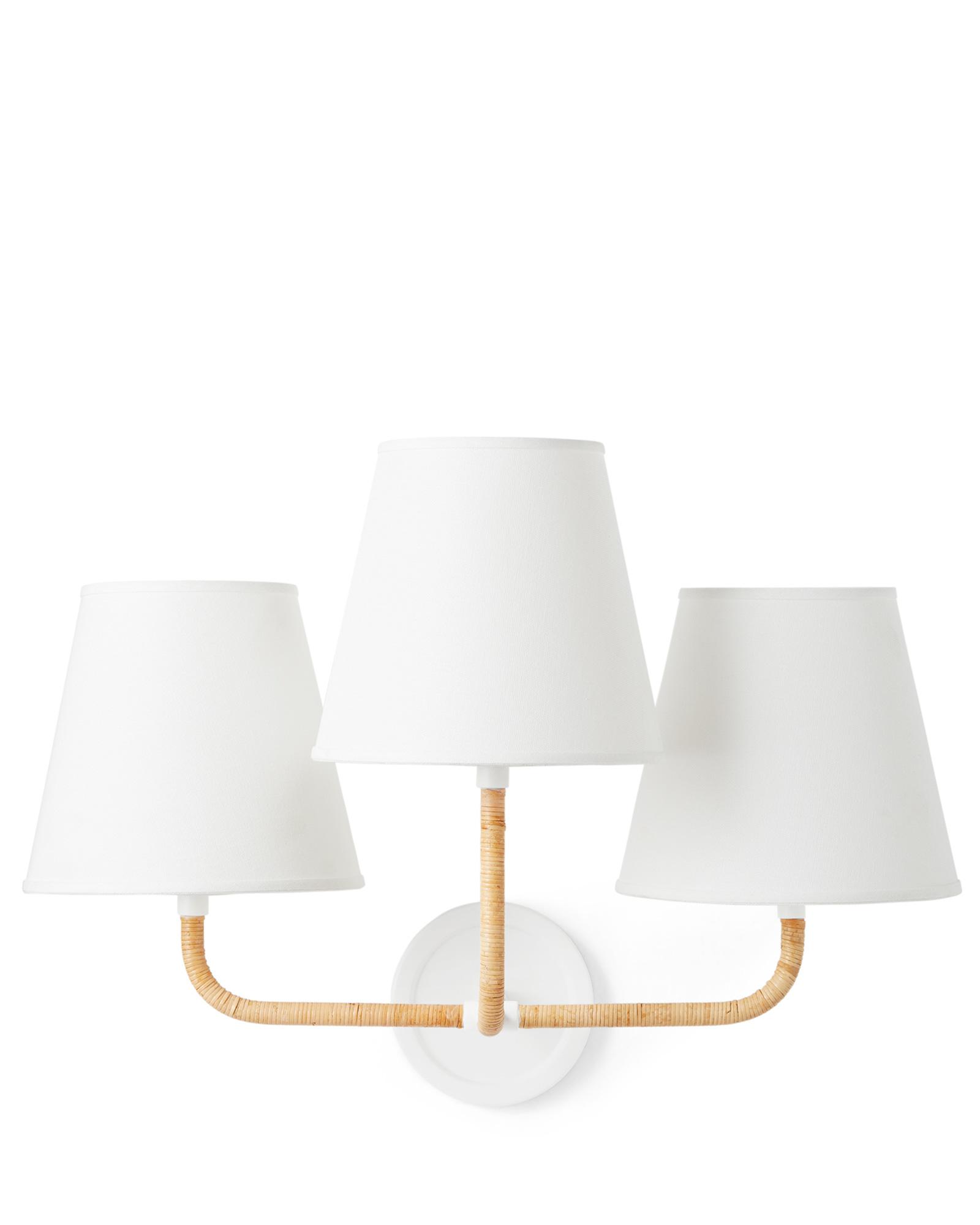 Larkspur Triple Sconce | Serena and Lily