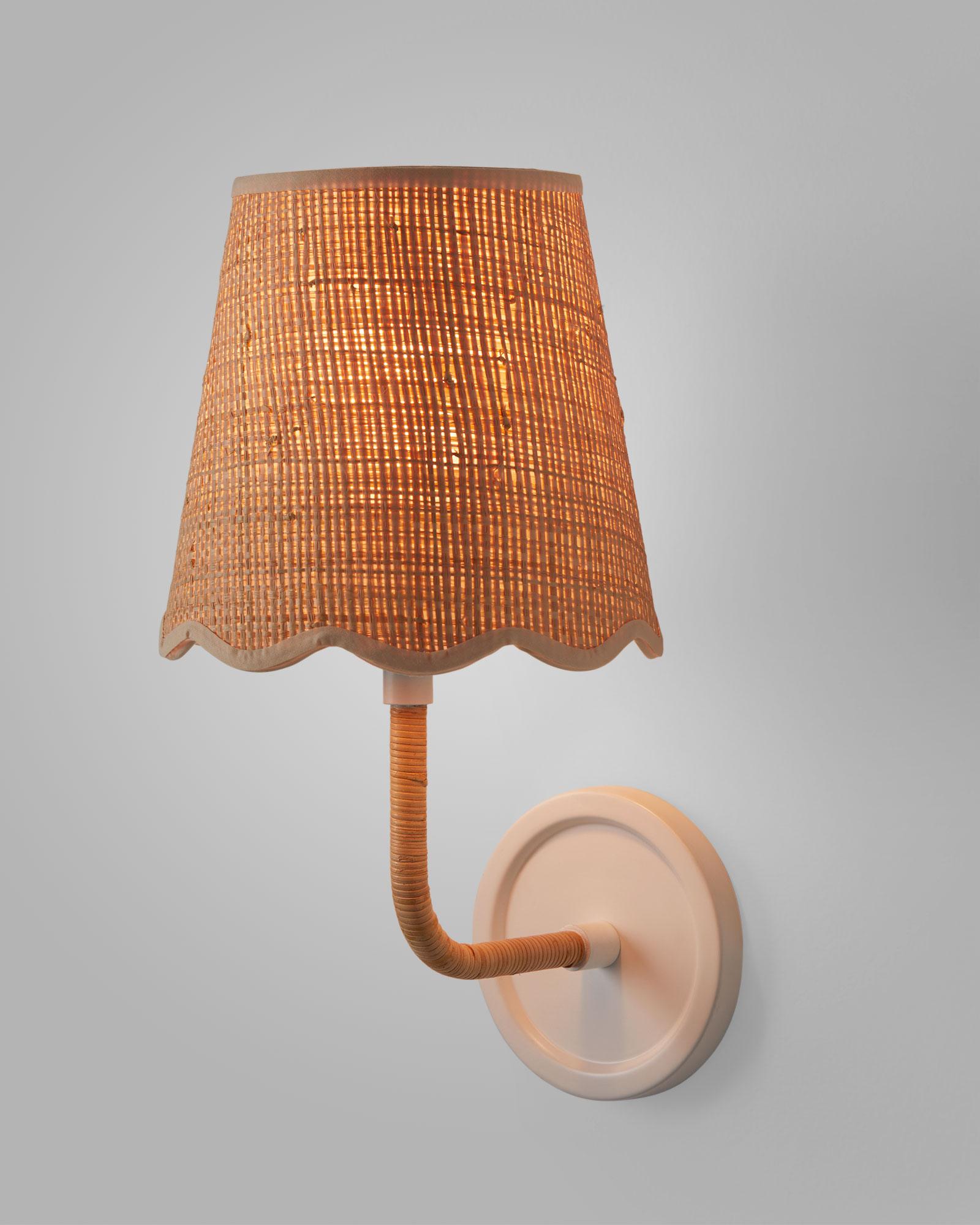 917110-Sconce-Larkspur-Single-White-Raffia-Wave-Shade-0030-SH