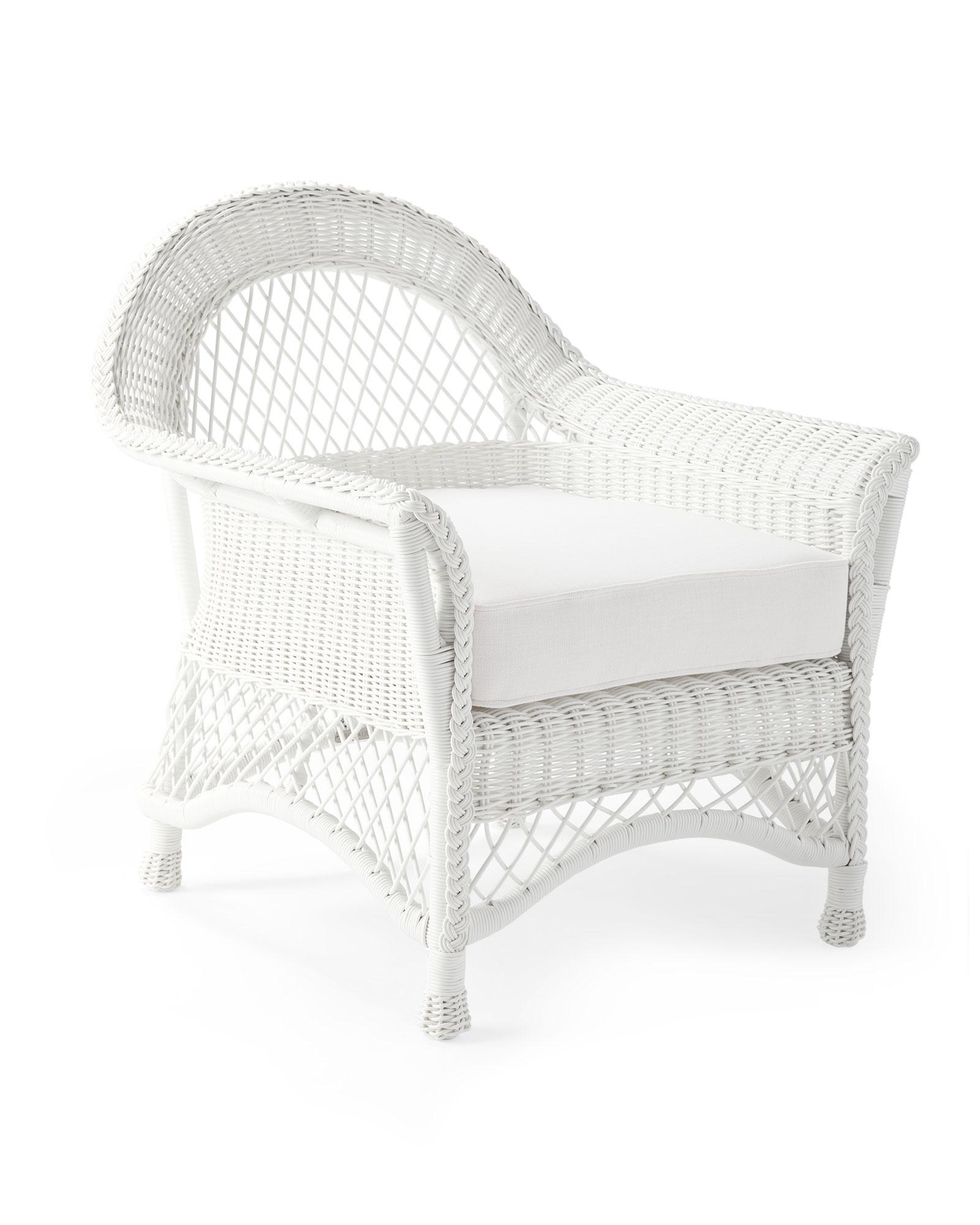 Kiawah Lounge Chair - White