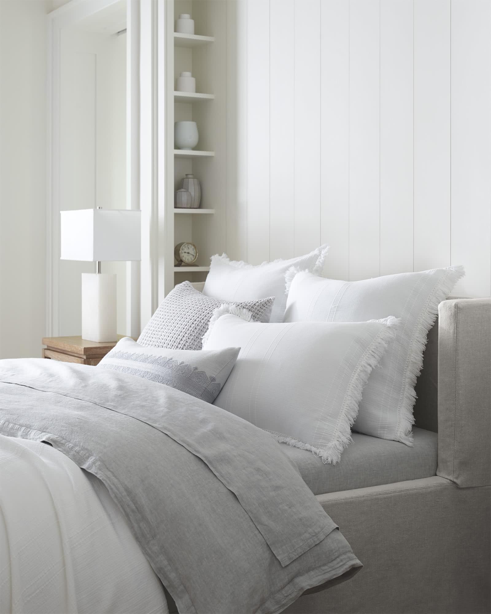 Cavallo Linen Duvet Cover | Serena and Lily